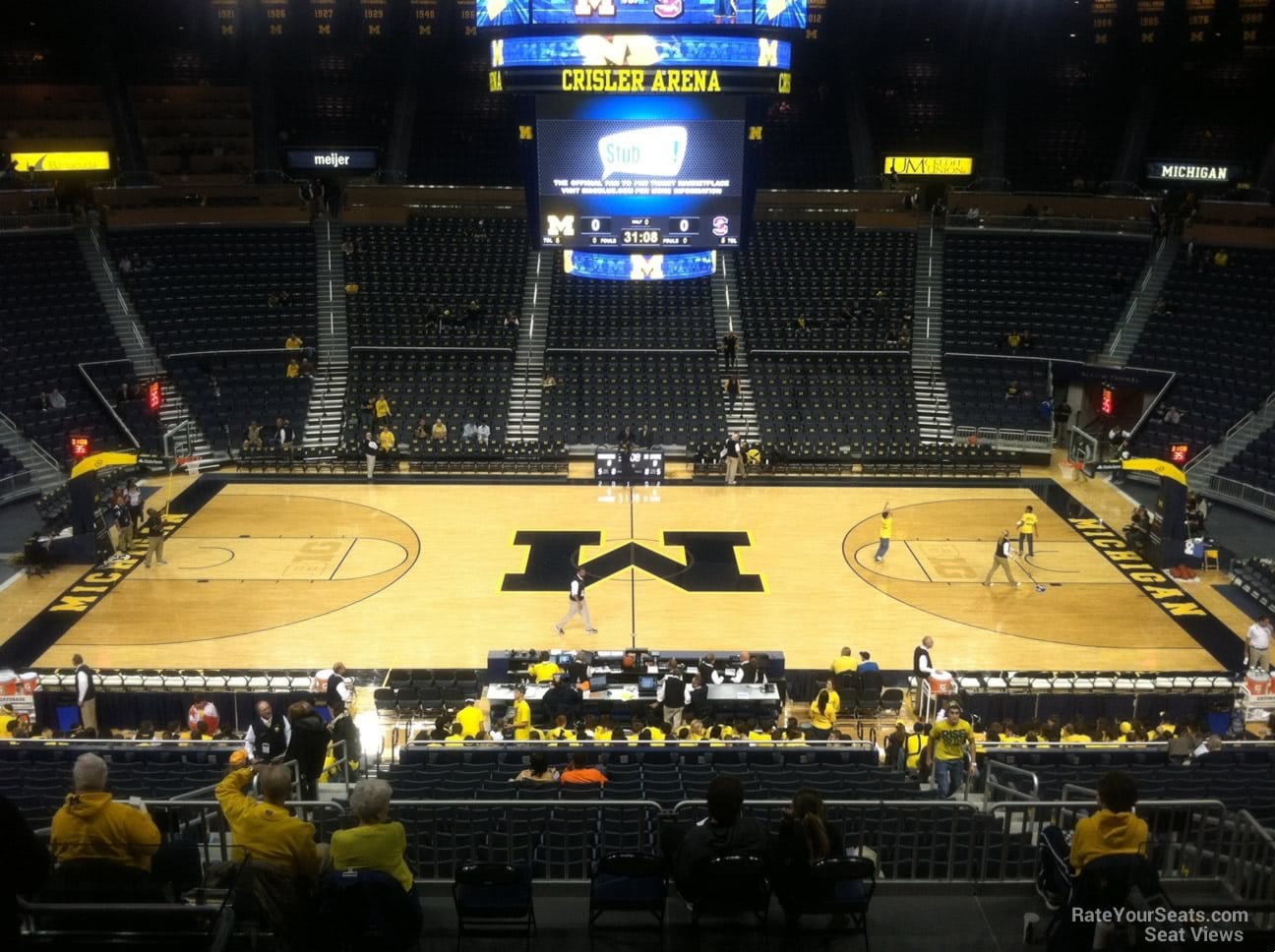 Crisler Arena Seating Chart