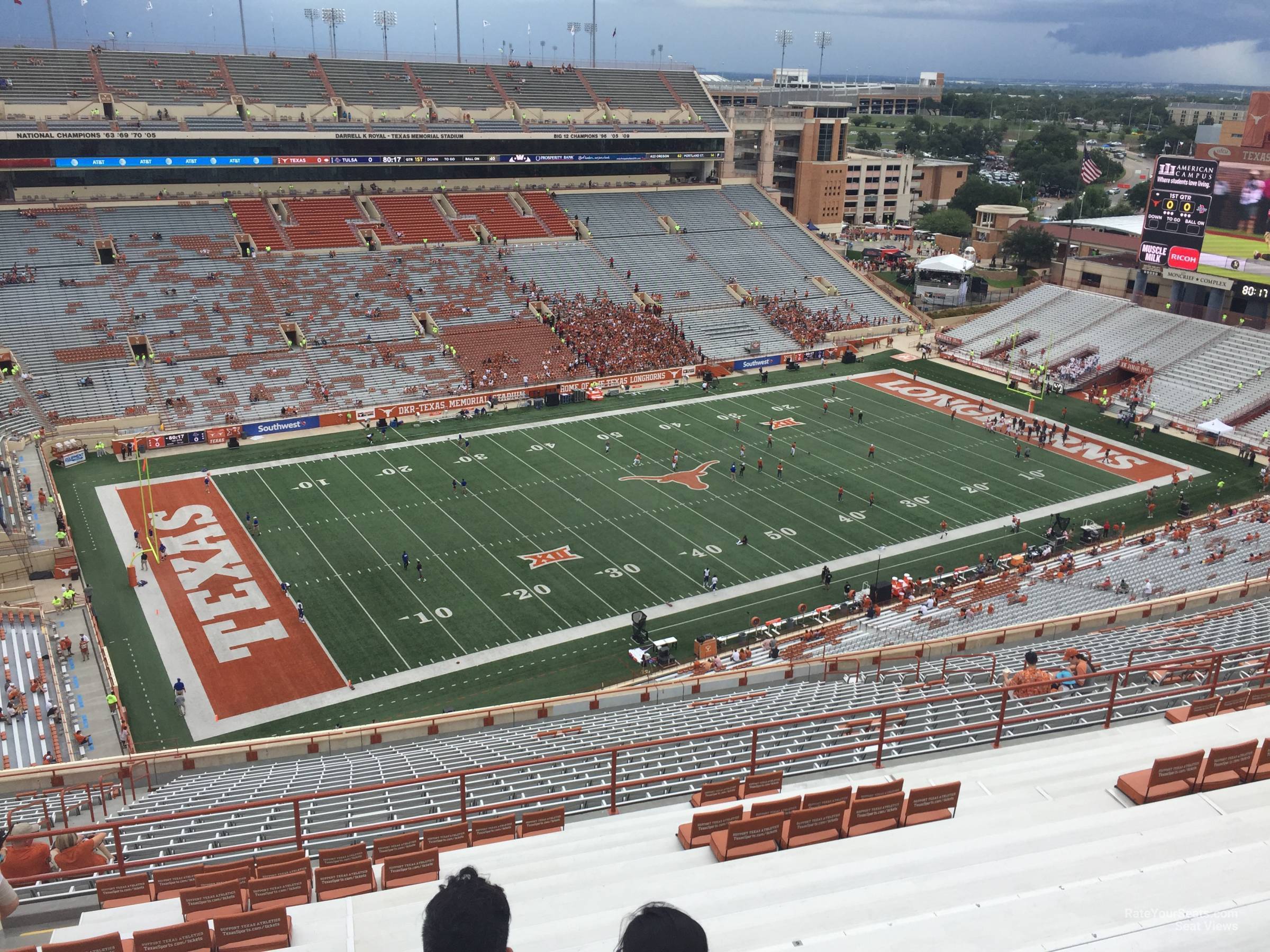 Section 108 at DKR-Texas Memorial Stadium - RateYourSeats.com