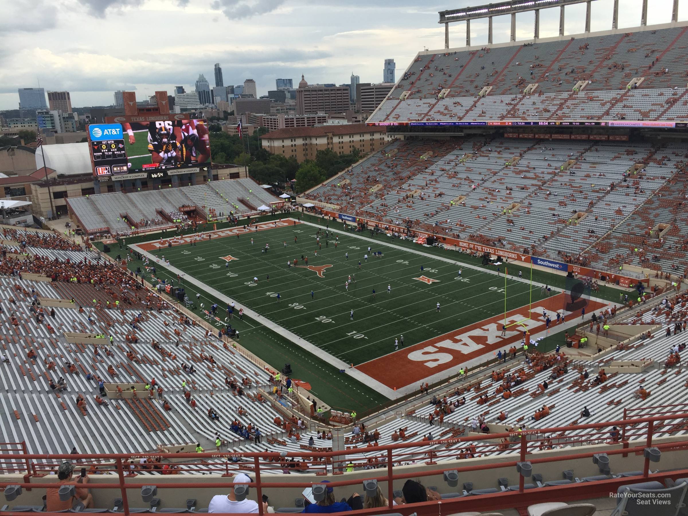Section 120 at DKR-Texas Memorial Stadium - RateYourSeats.com