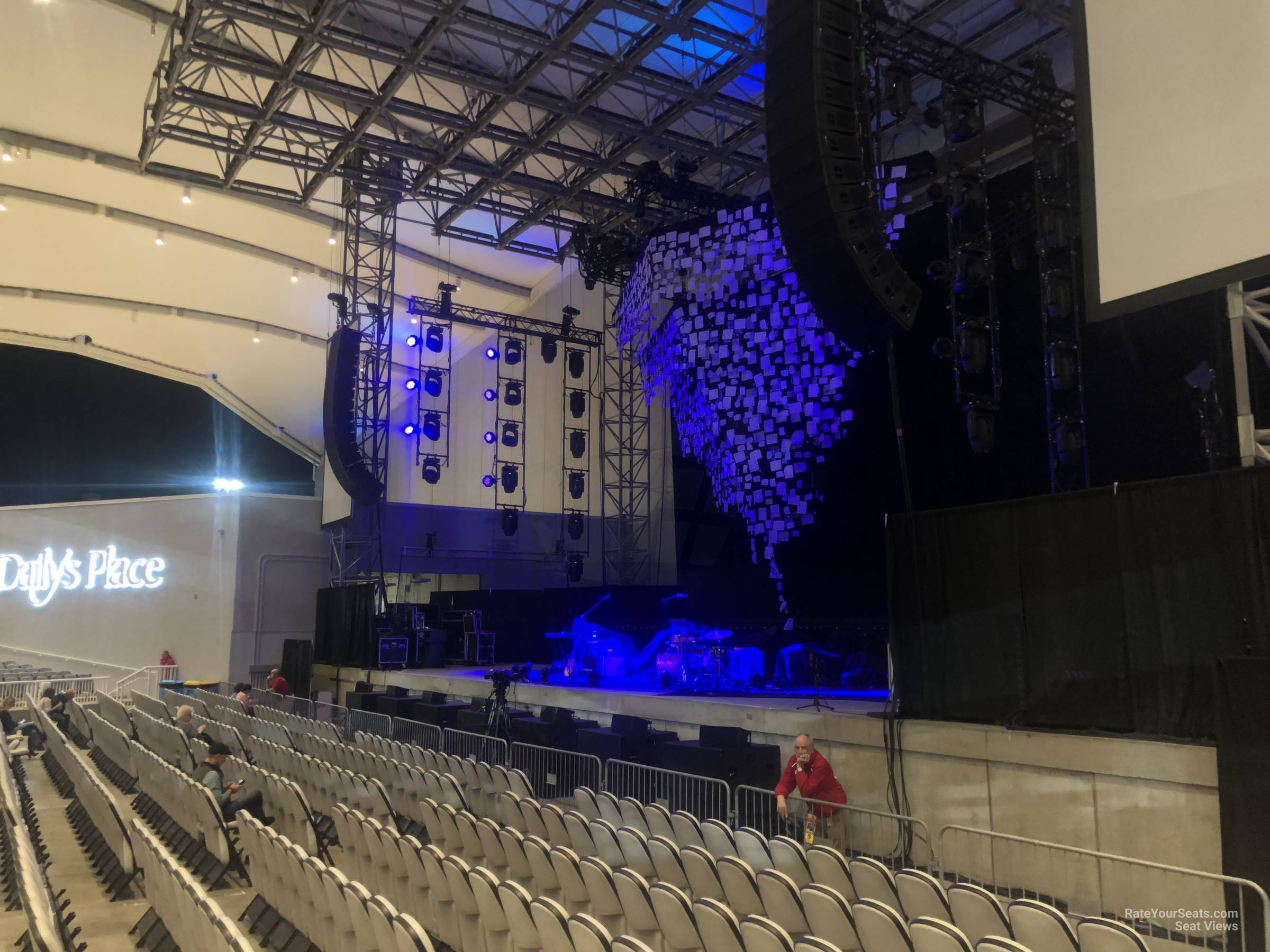 Section 101 at Daily's Place Amphitheater - RateYourSeats.com