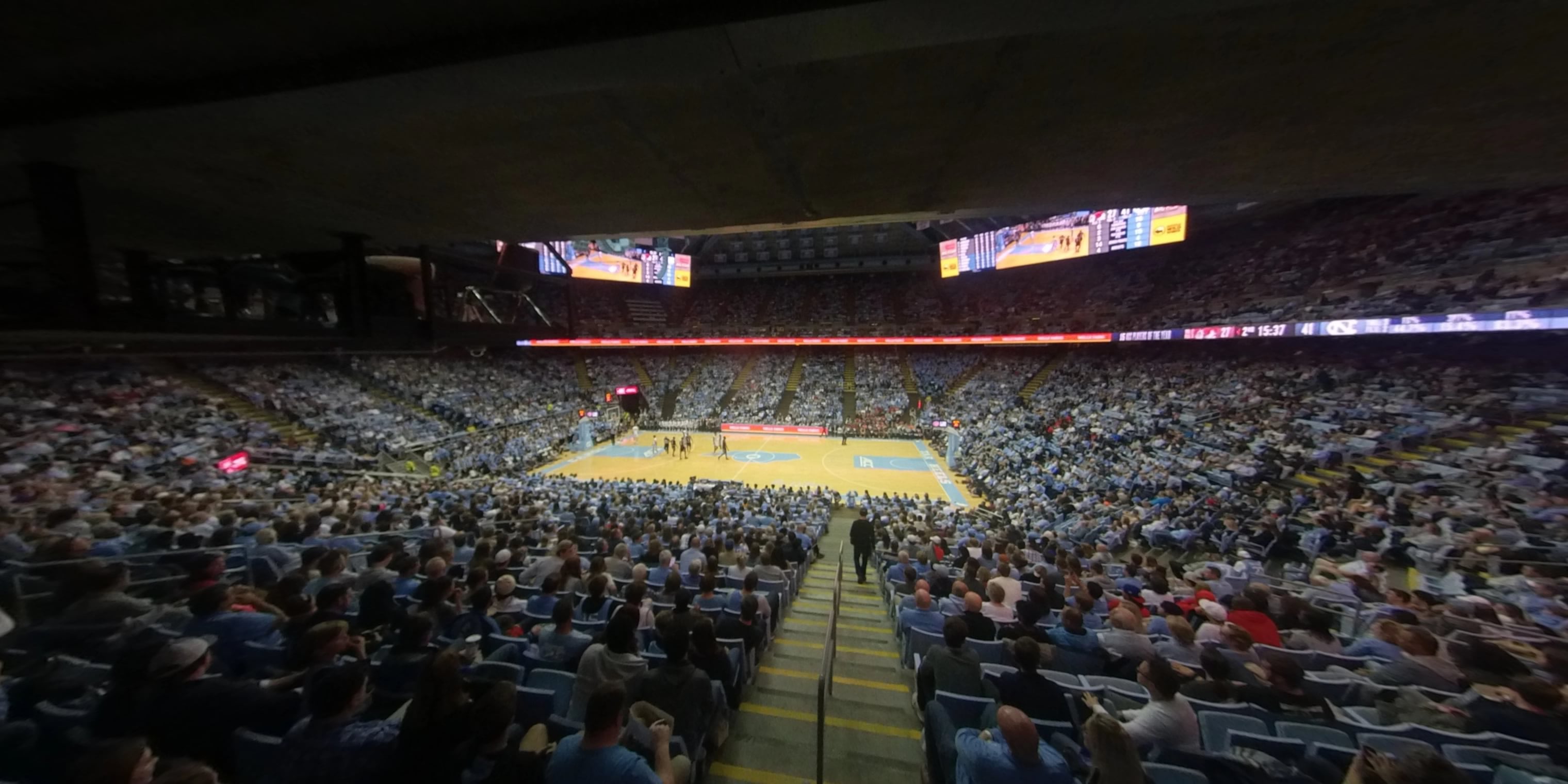 Section 127 at Dean Smith Center - RateYourSeats.com