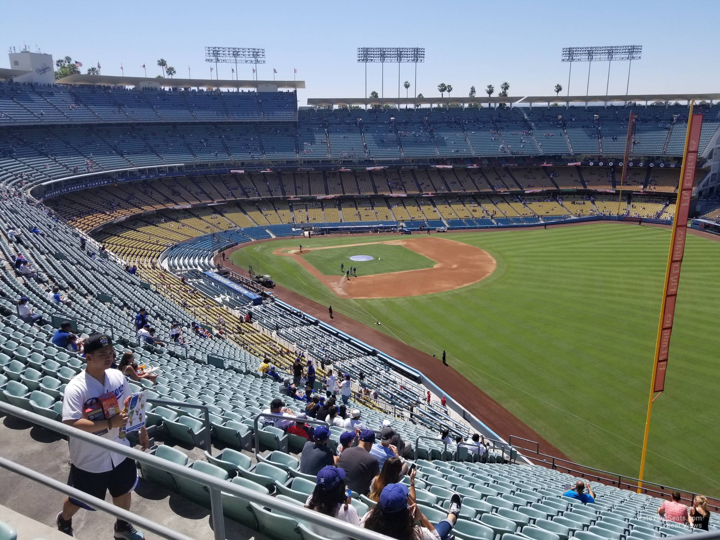 Dodger Stadium Seating Chart With Rows - Infoupdate.org