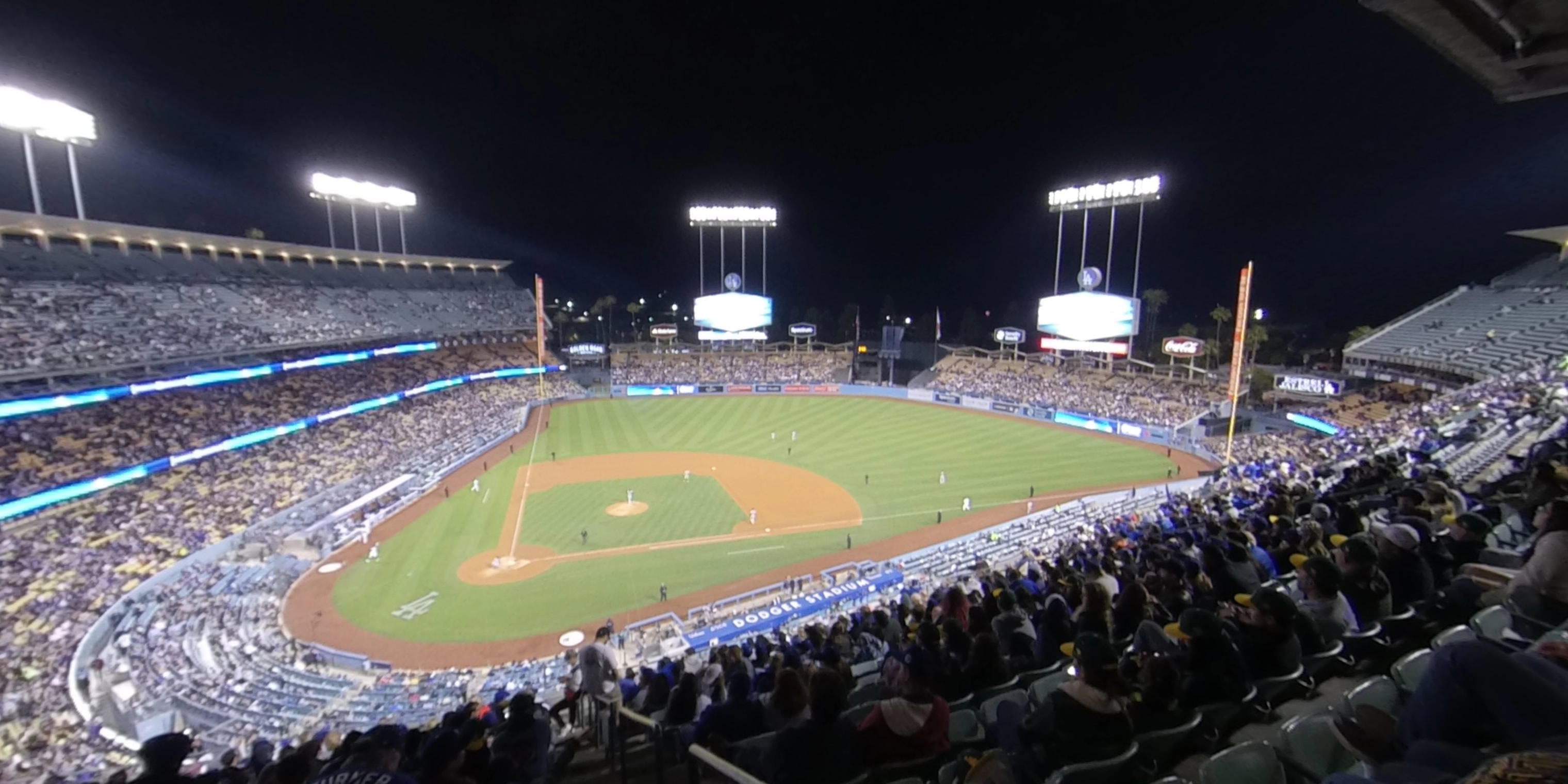Infield Reserve 10 at Dodger Stadium - RateYourSeats.com