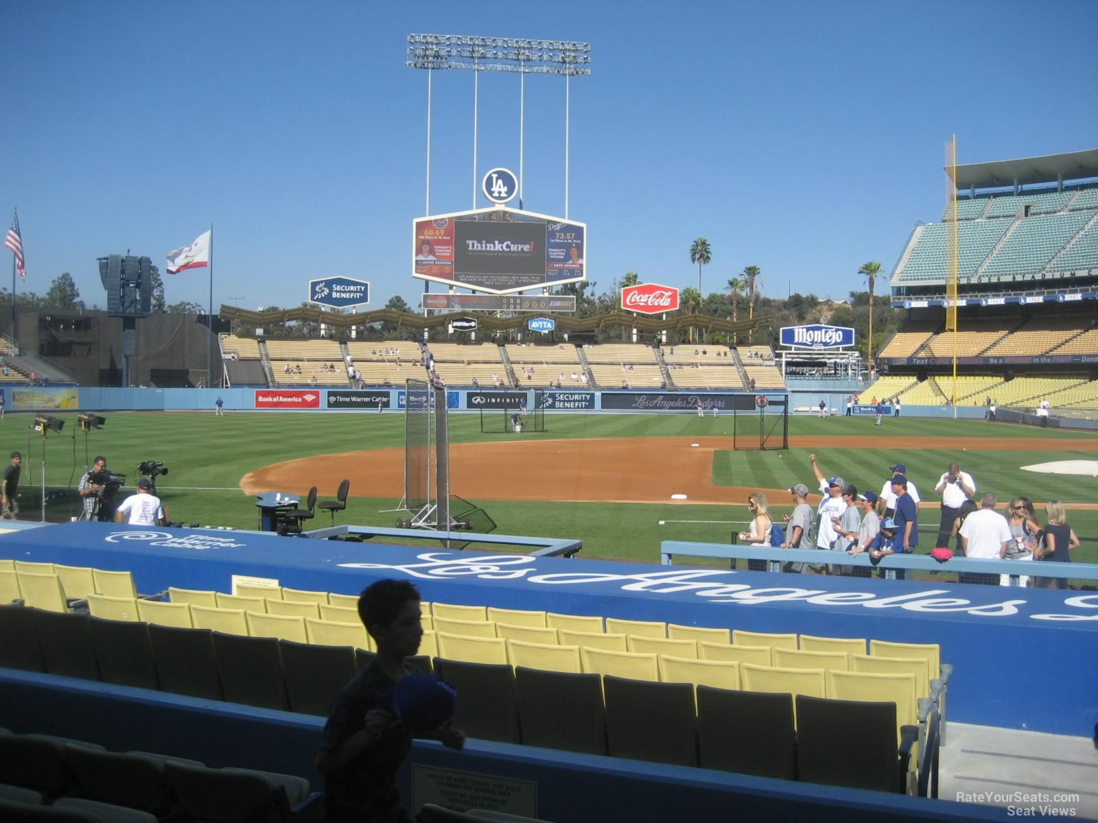 Dodger Stadium Section 21 - RateYourSeats.com