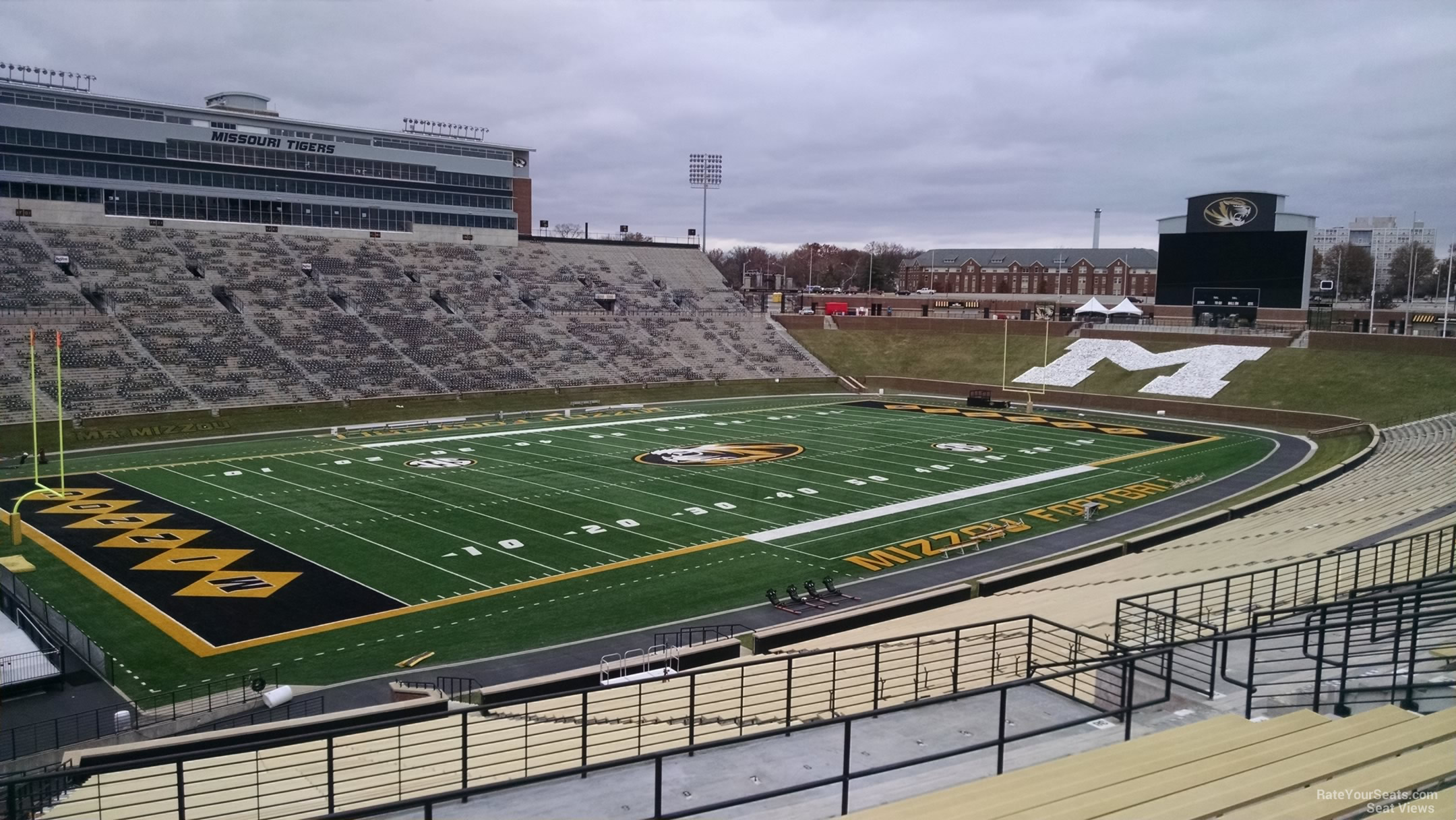 Section 101 at Faurot Field - RateYourSeats.com