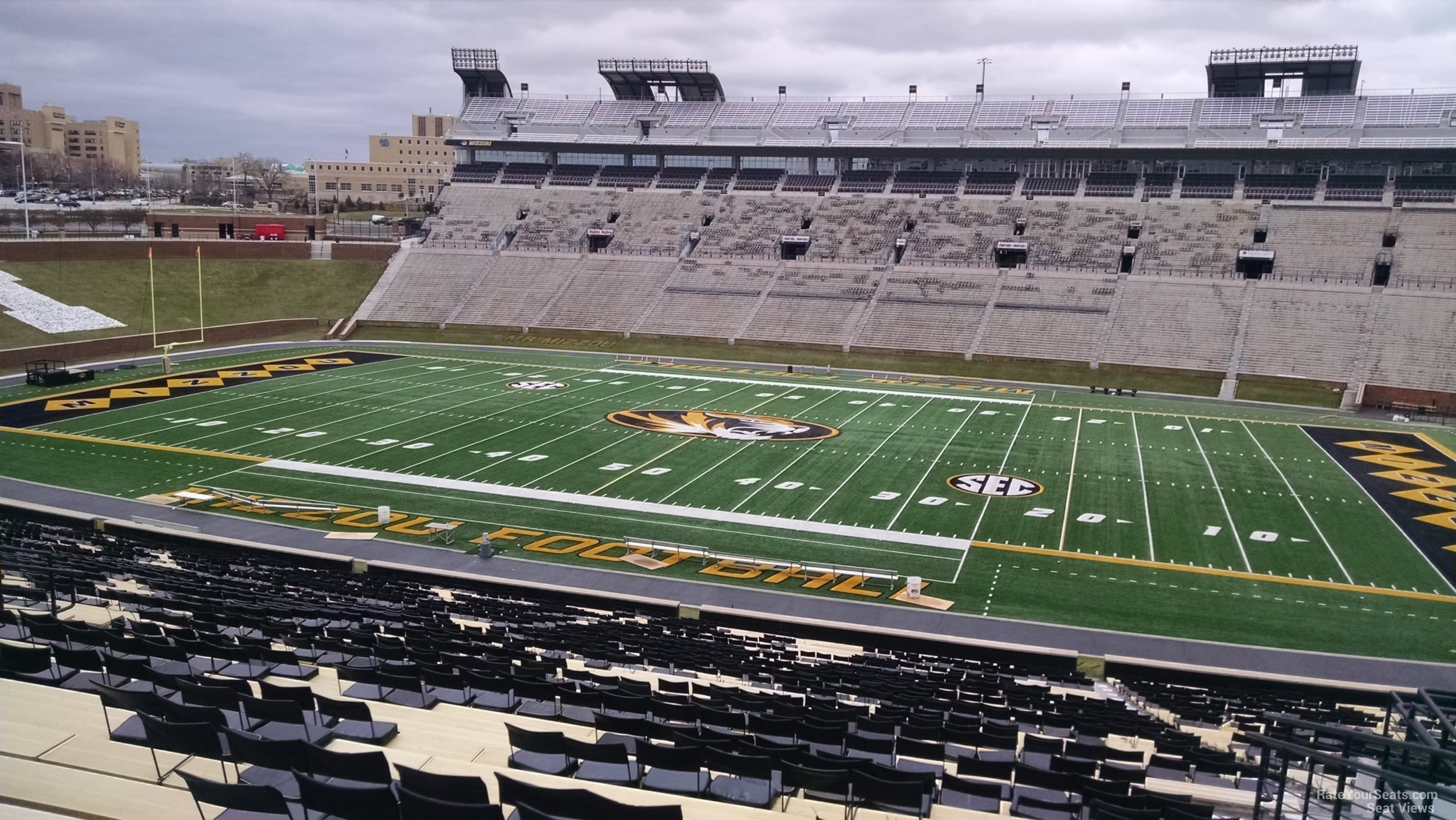 Section 122 at Faurot Field - RateYourSeats.com