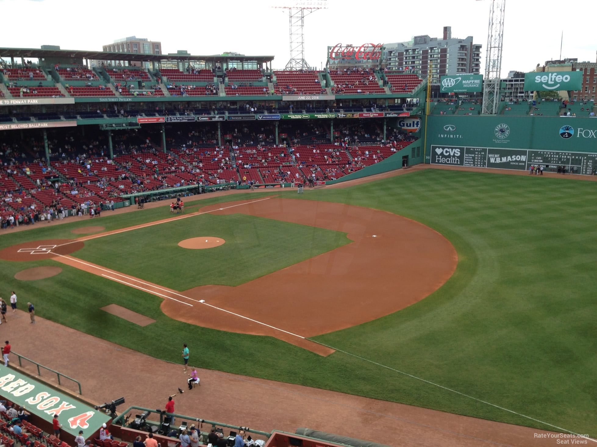 Fenway Park Seating Chart With Rows And Seat Numbers