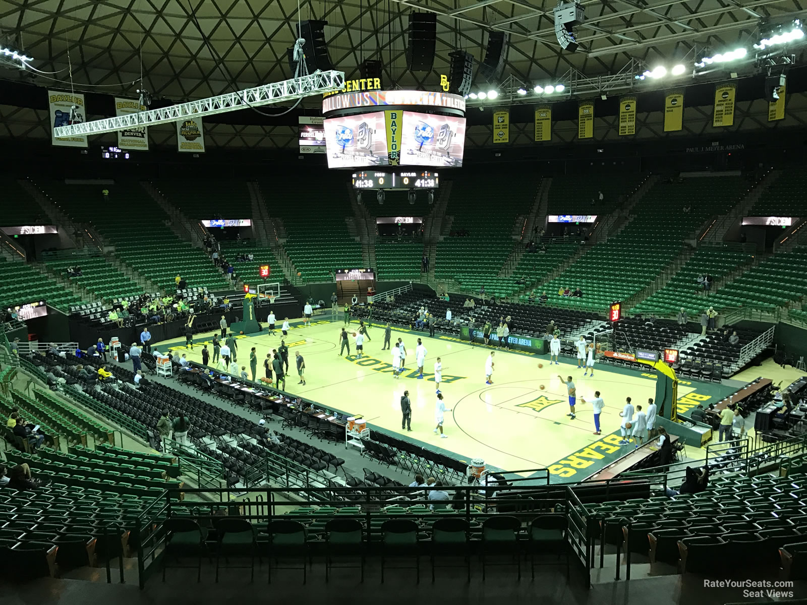 Section 110 at Ferrell Center - RateYourSeats.com