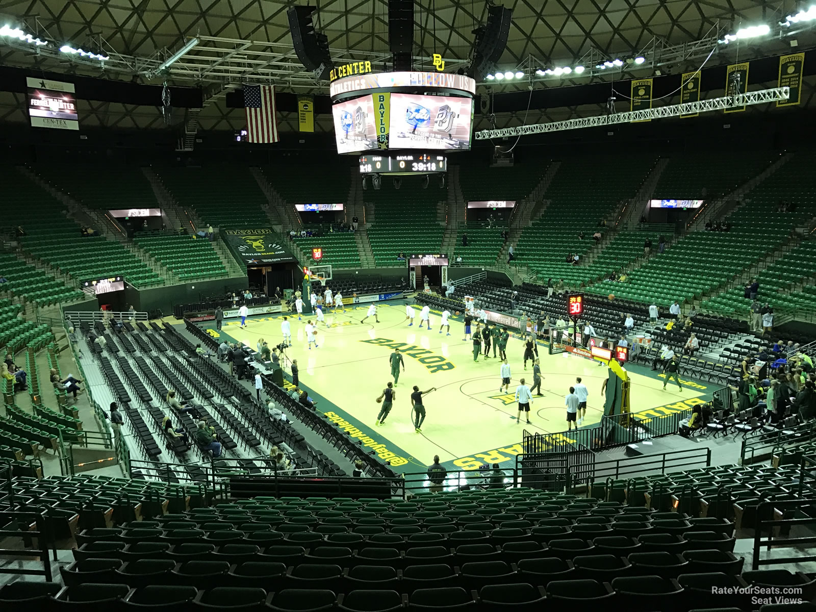 Section 121 at Ferrell Center - RateYourSeats.com