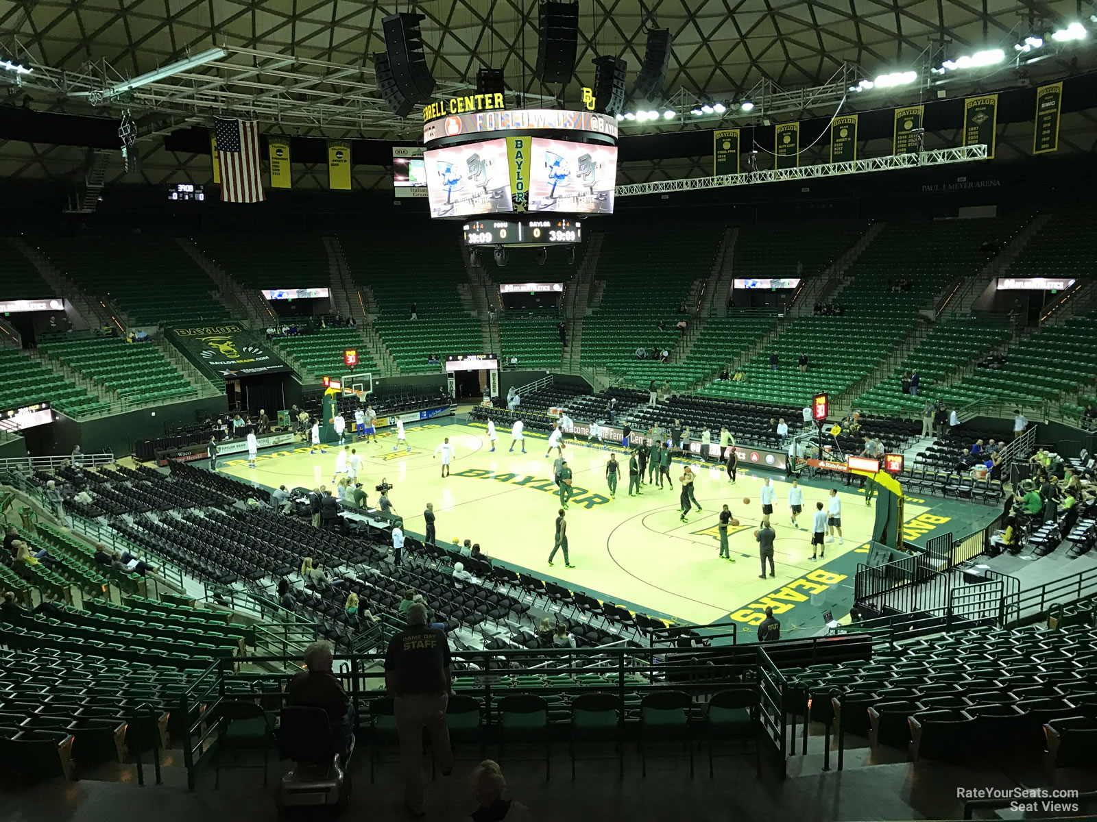 Section 122 at Ferrell Center - RateYourSeats.com