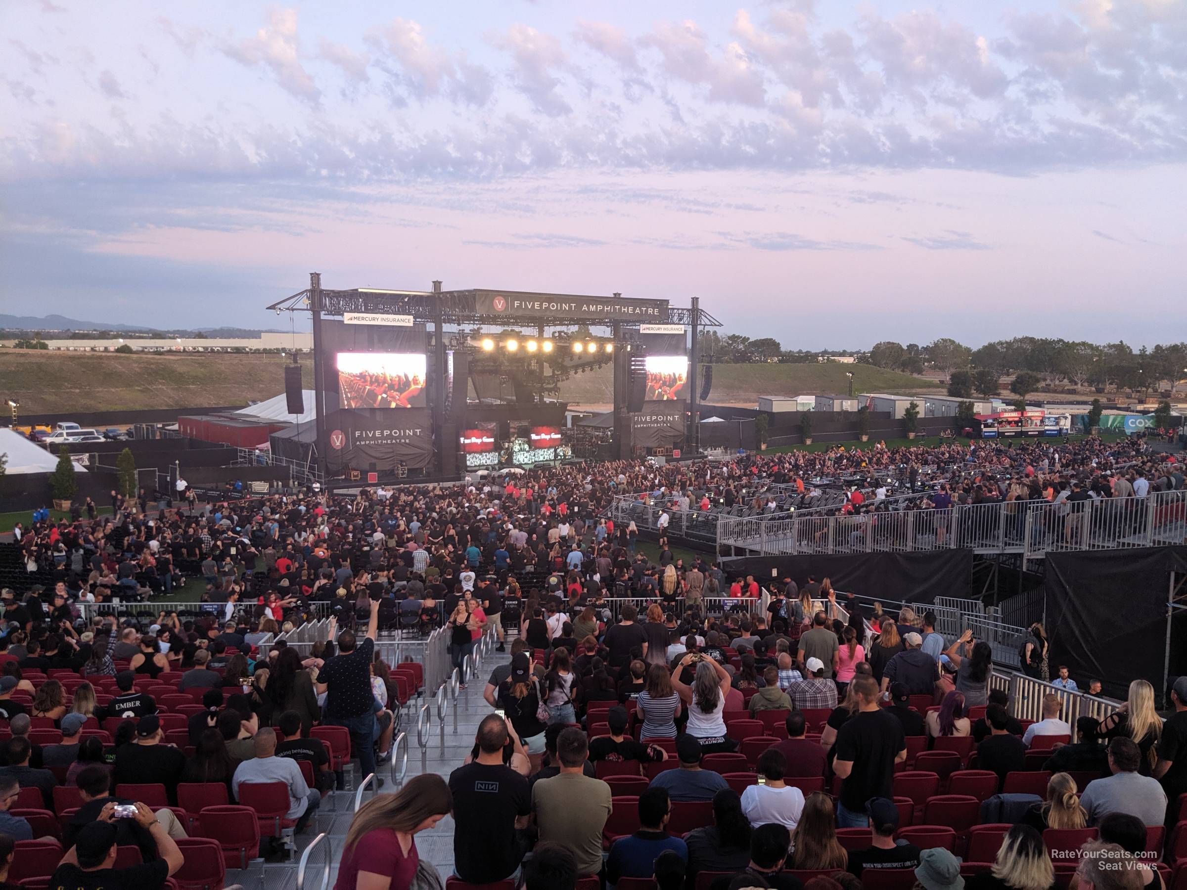 5 Point Amphitheatre Irvine Seating Chart
