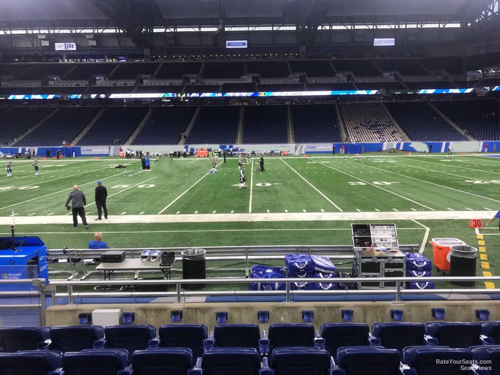 Section 107 at Ford Field - RateYourSeats.com