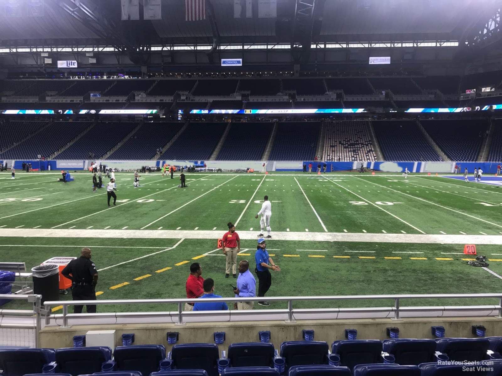 Ford Field Section 108 - Detroit Lions - RateYourSeats.com