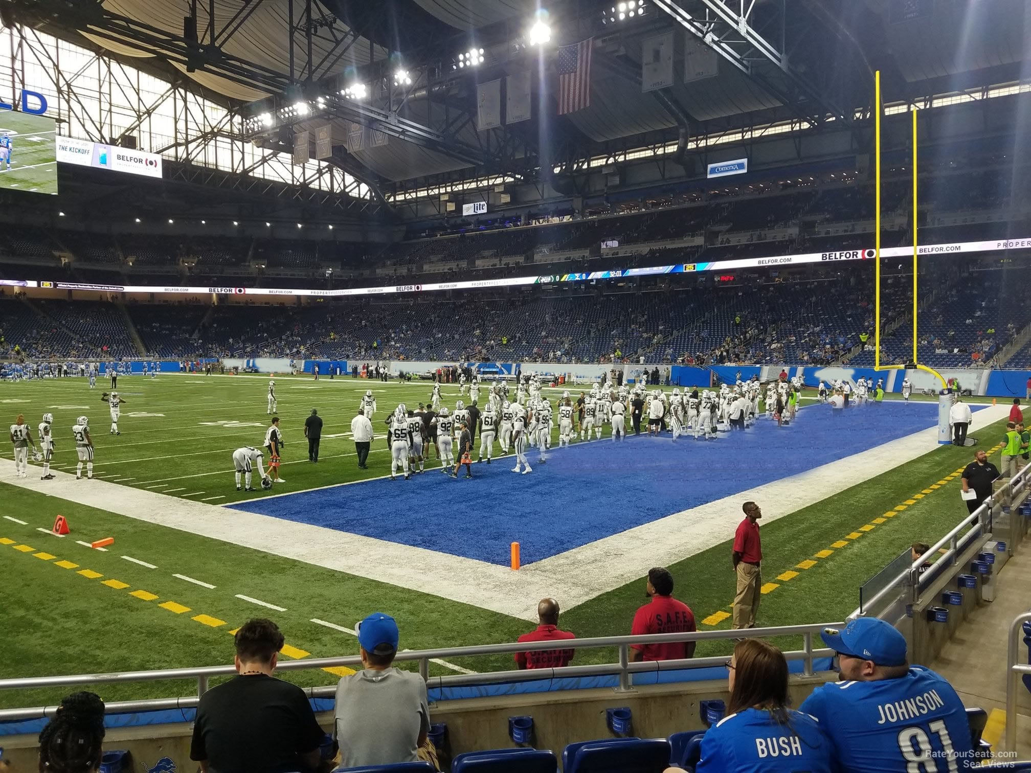Section 113 at Ford Field - RateYourSeats.com