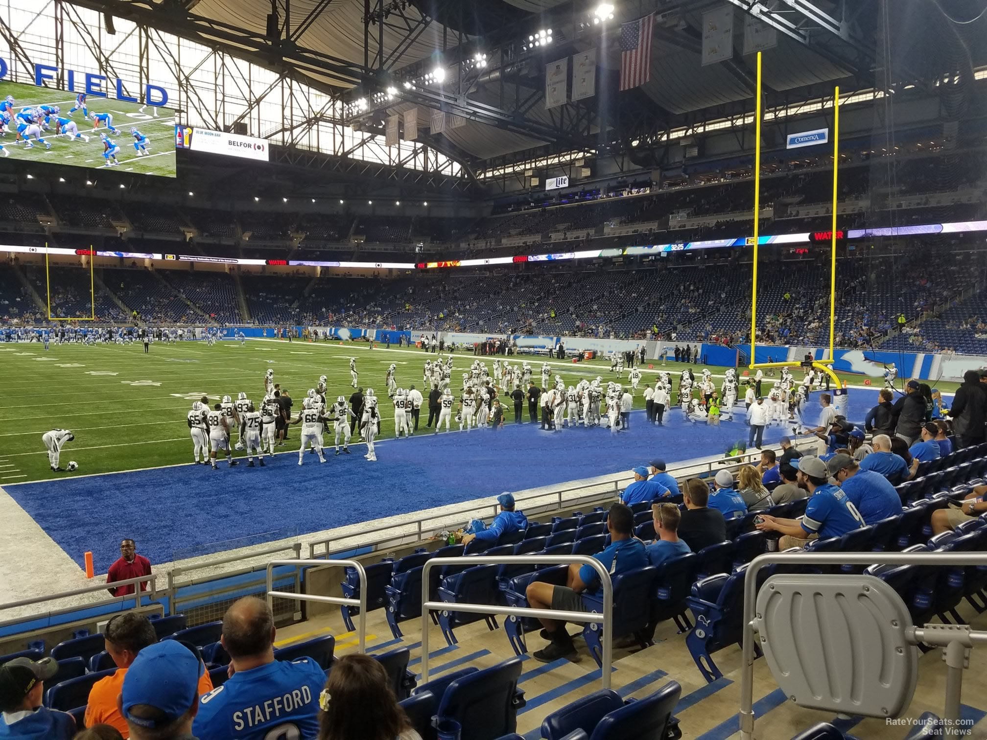 Section 114 at Ford Field - RateYourSeats.com