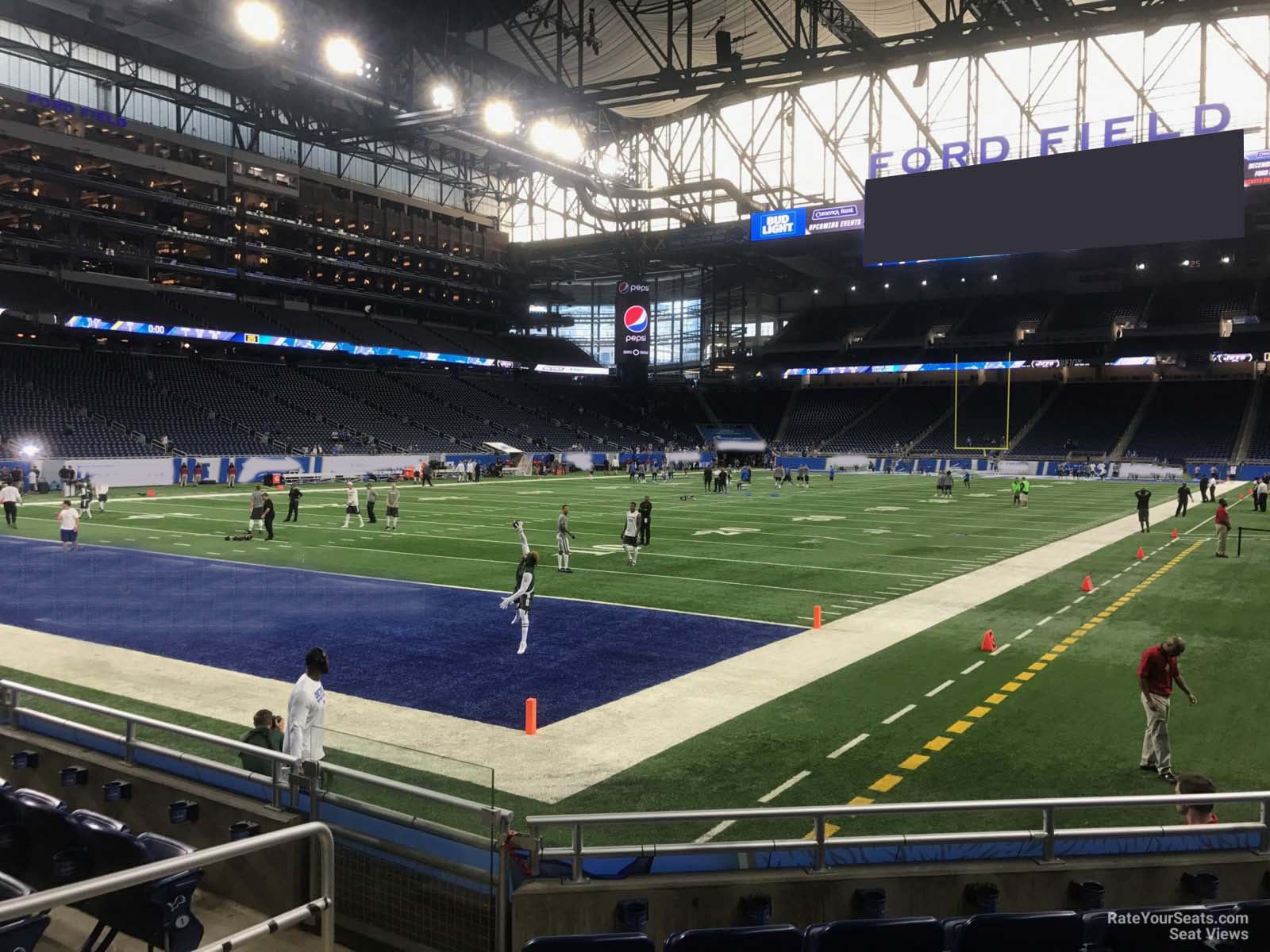 Section 120 at Ford Field - RateYourSeats.com