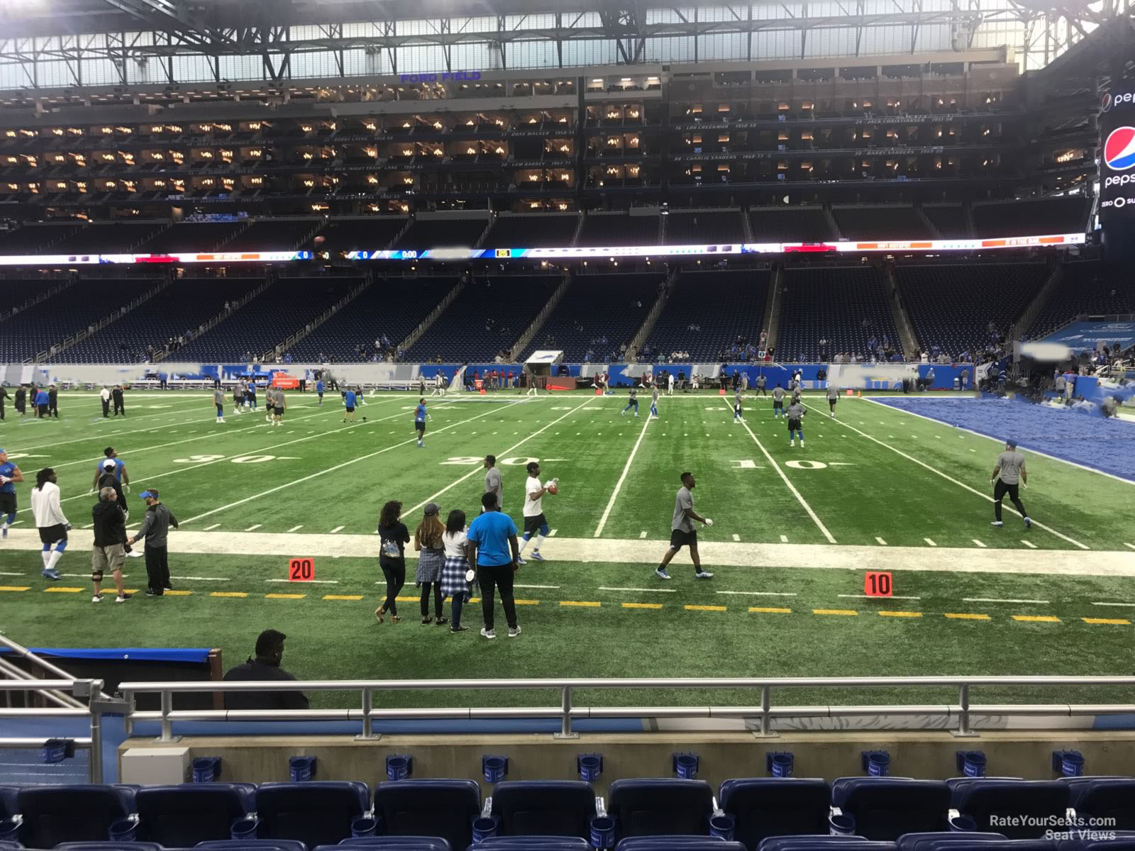 Section 129 at Ford Field - RateYourSeats.com