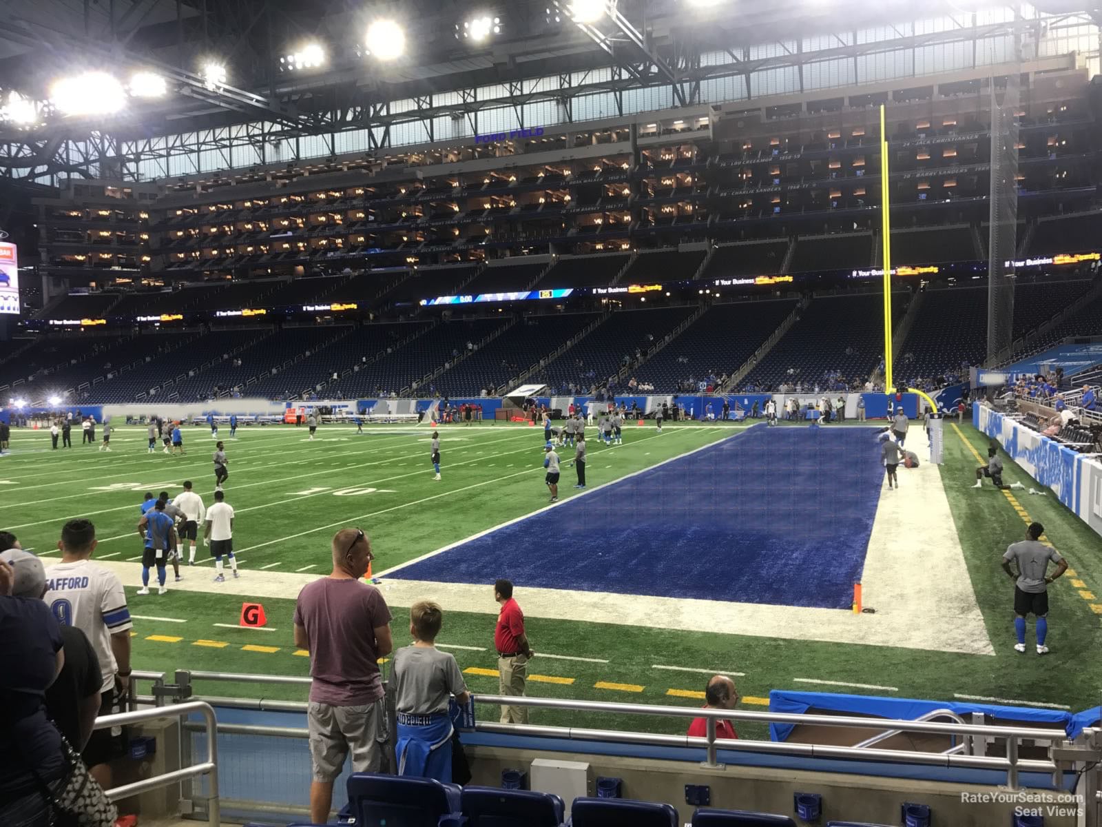 Section 131 at Ford Field - RateYourSeats.com