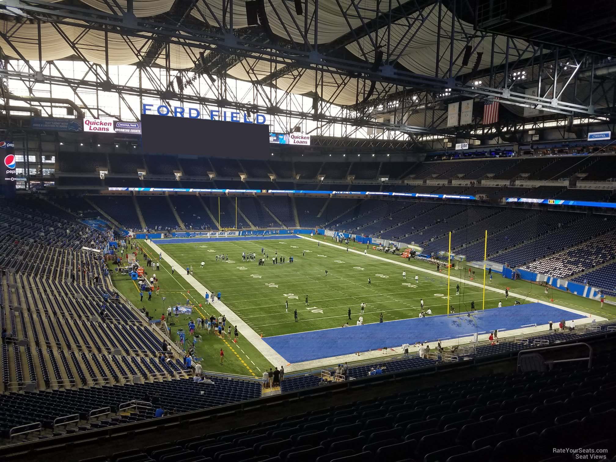 Section 215 at Ford Field - RateYourSeats.com