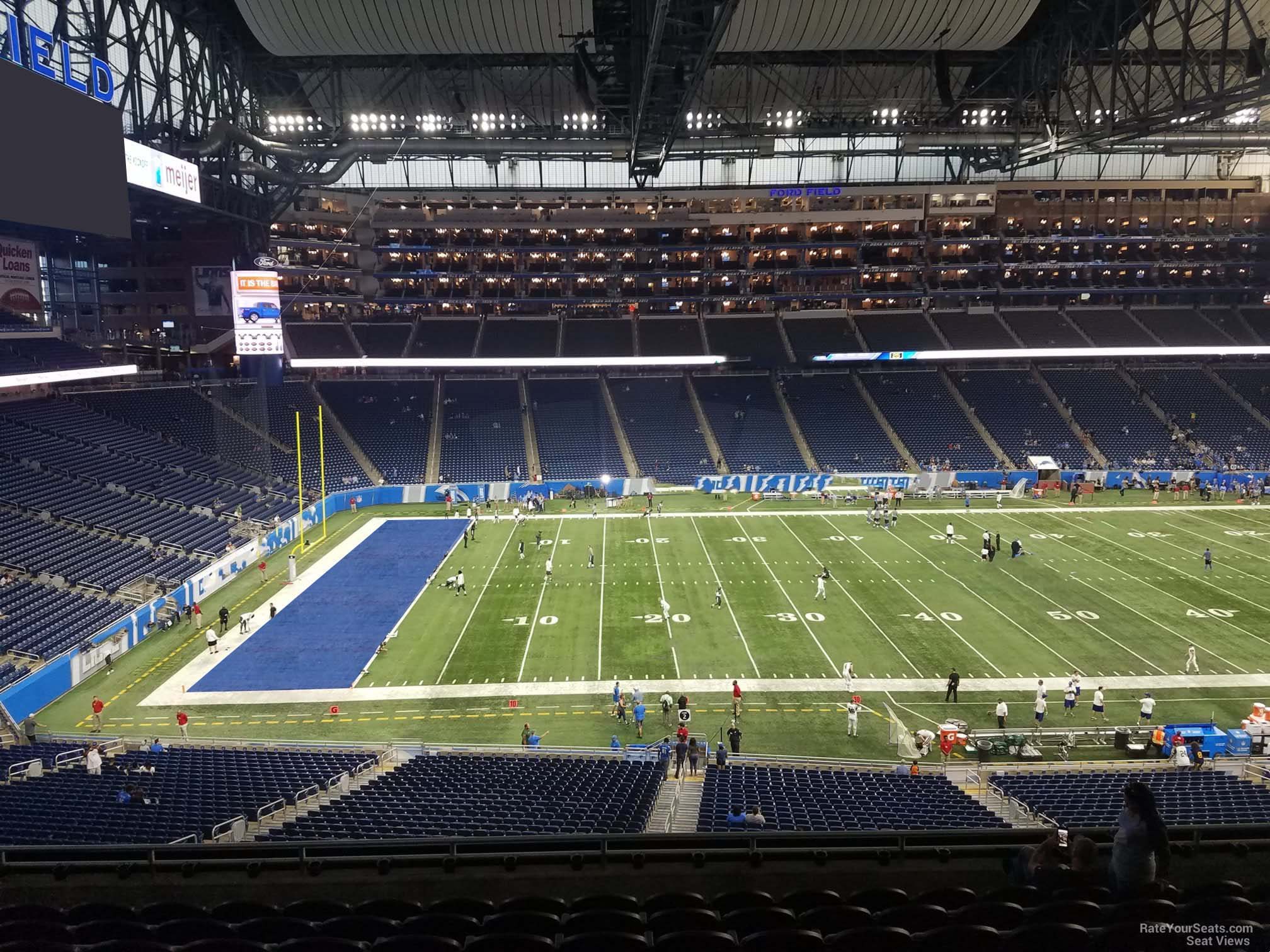 Section 228 at Ford Field - RateYourSeats.com