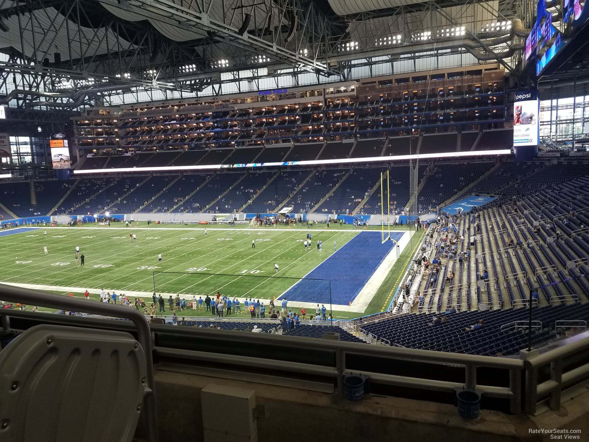 Section 236 at Ford Field - RateYourSeats.com