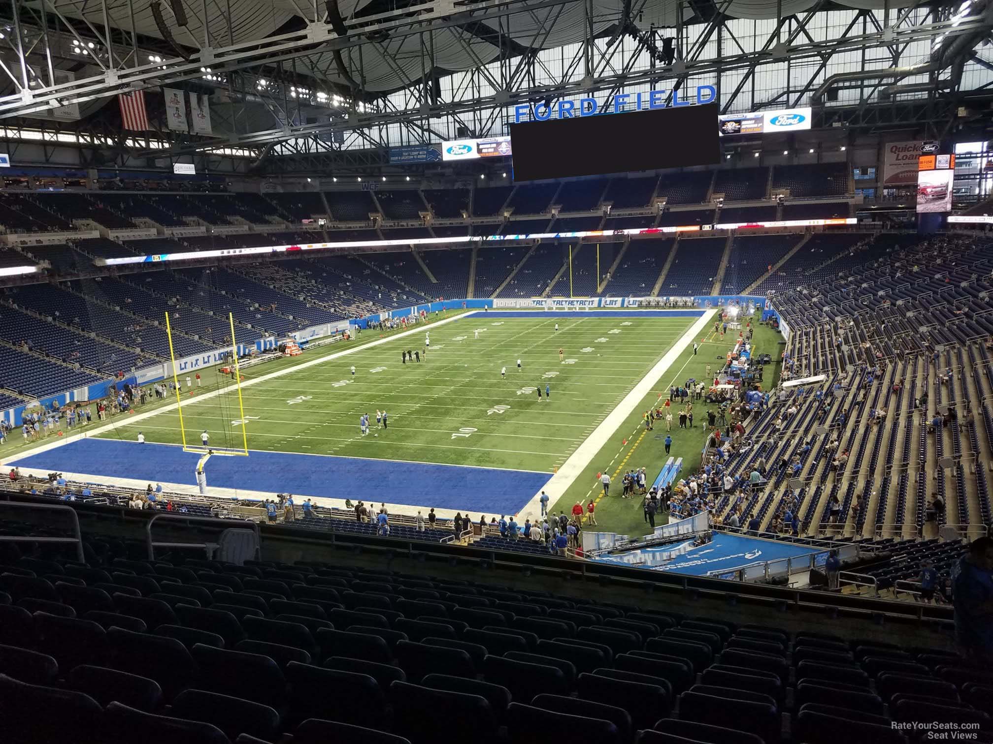 Section 246 at Ford Field - RateYourSeats.com