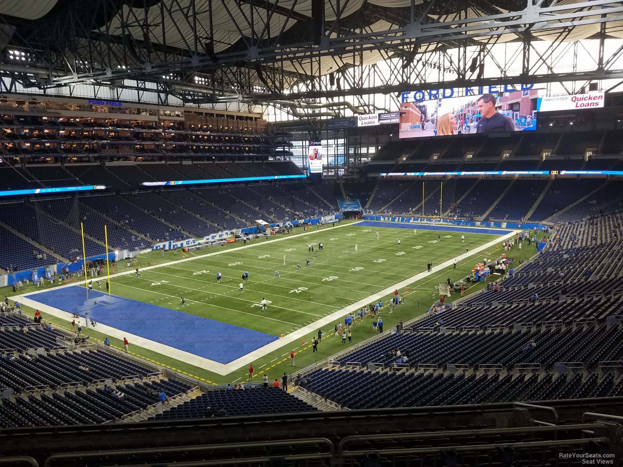 Section 323 at Ford Field - RateYourSeats.com