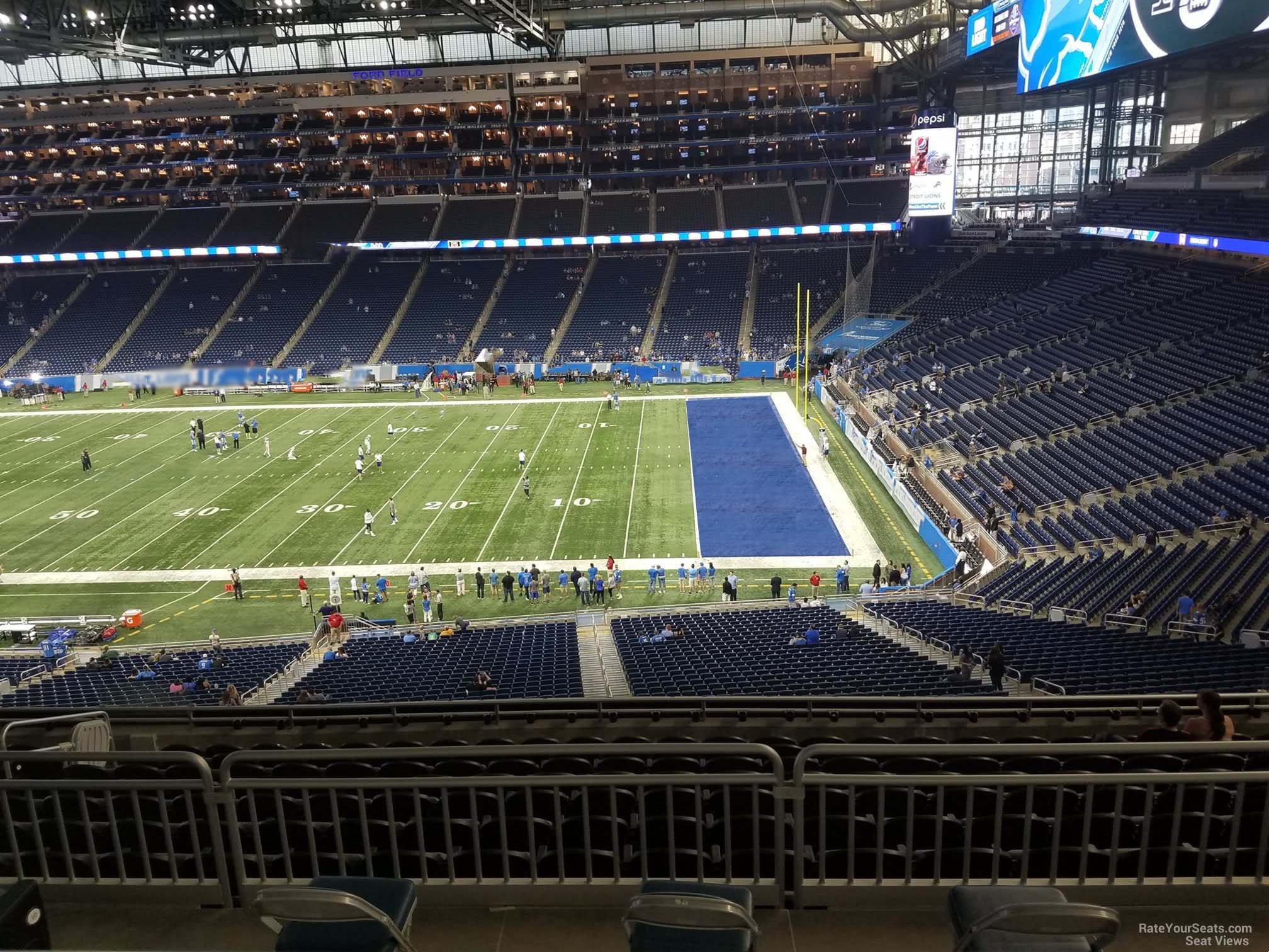 Section 334 at Ford Field - RateYourSeats.com