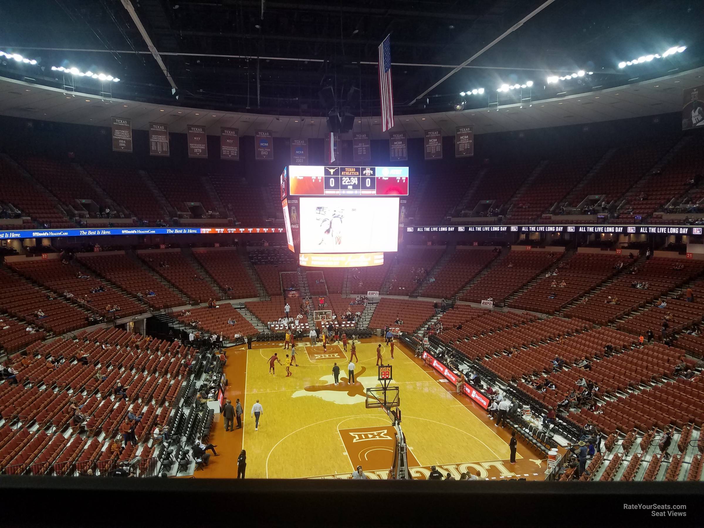 Frank Erwin Center Basketball Seating Chart
