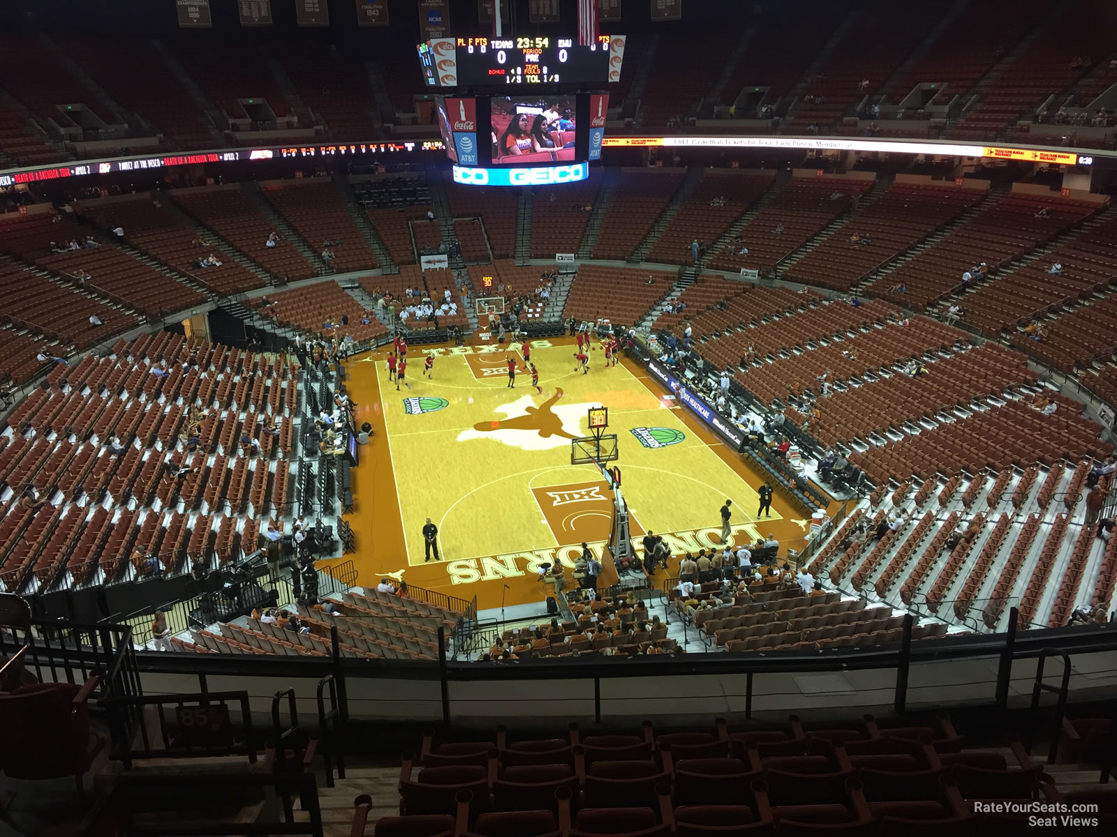 Erwin Center Seating Chart