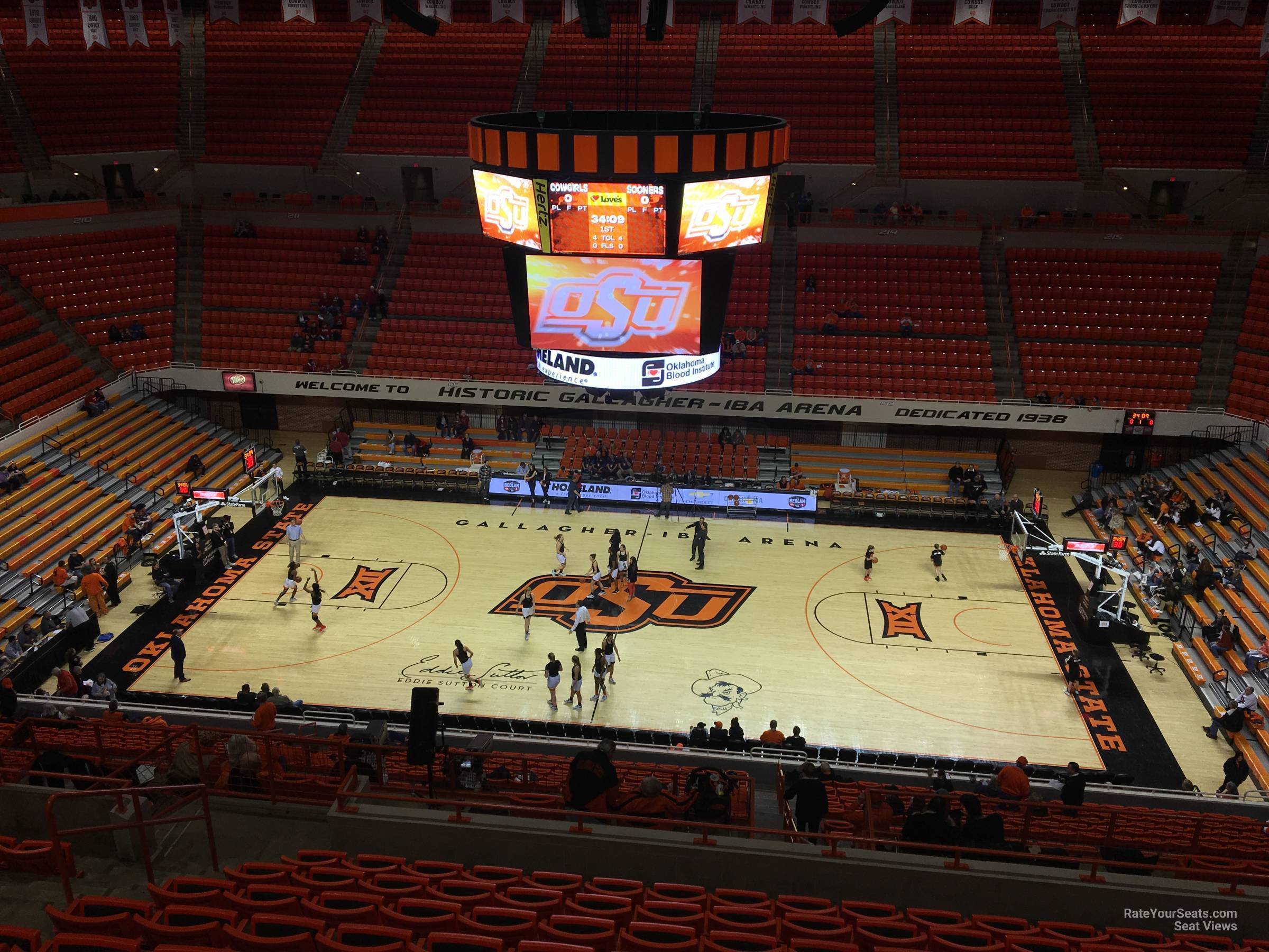 Section 303 at Gallagher-Iba Arena - RateYourSeats.com