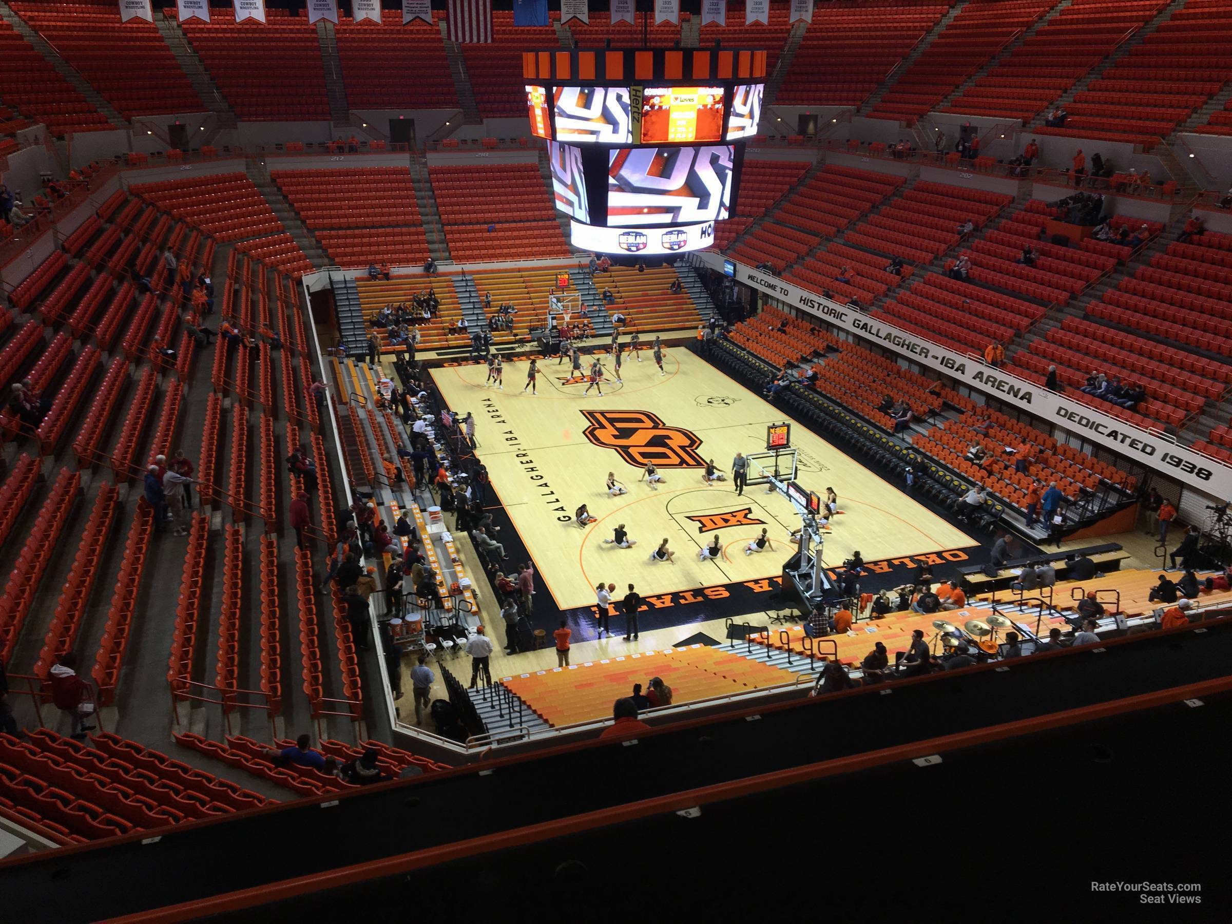 Section 312 at Gallagher-Iba Arena - RateYourSeats.com