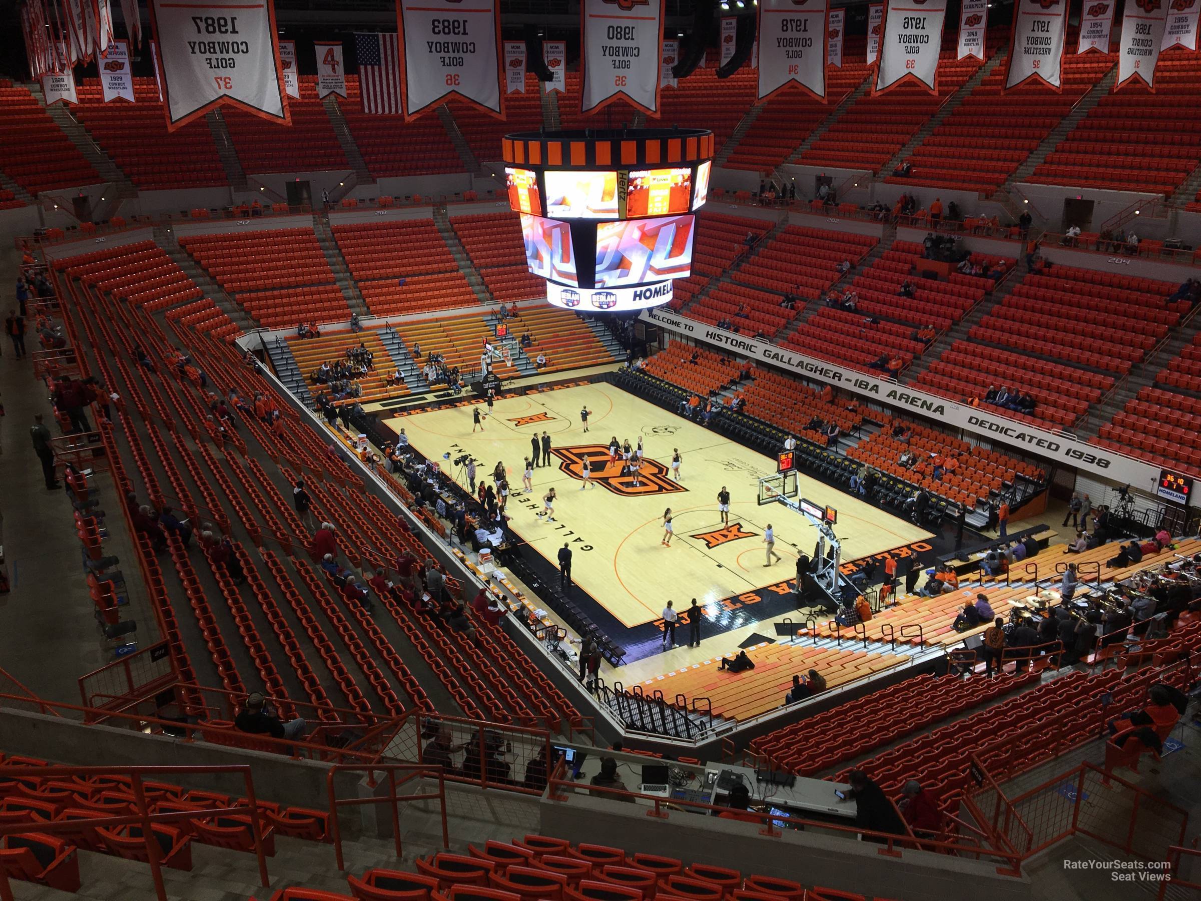 Section 313 at Gallagher-Iba Arena - RateYourSeats.com