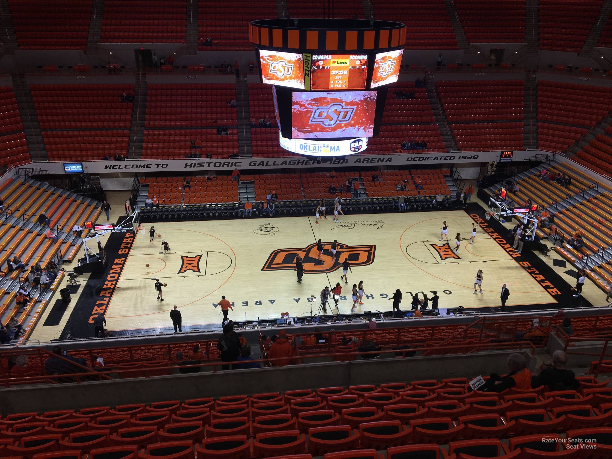 Section 318 at Gallagher-Iba Arena - RateYourSeats.com