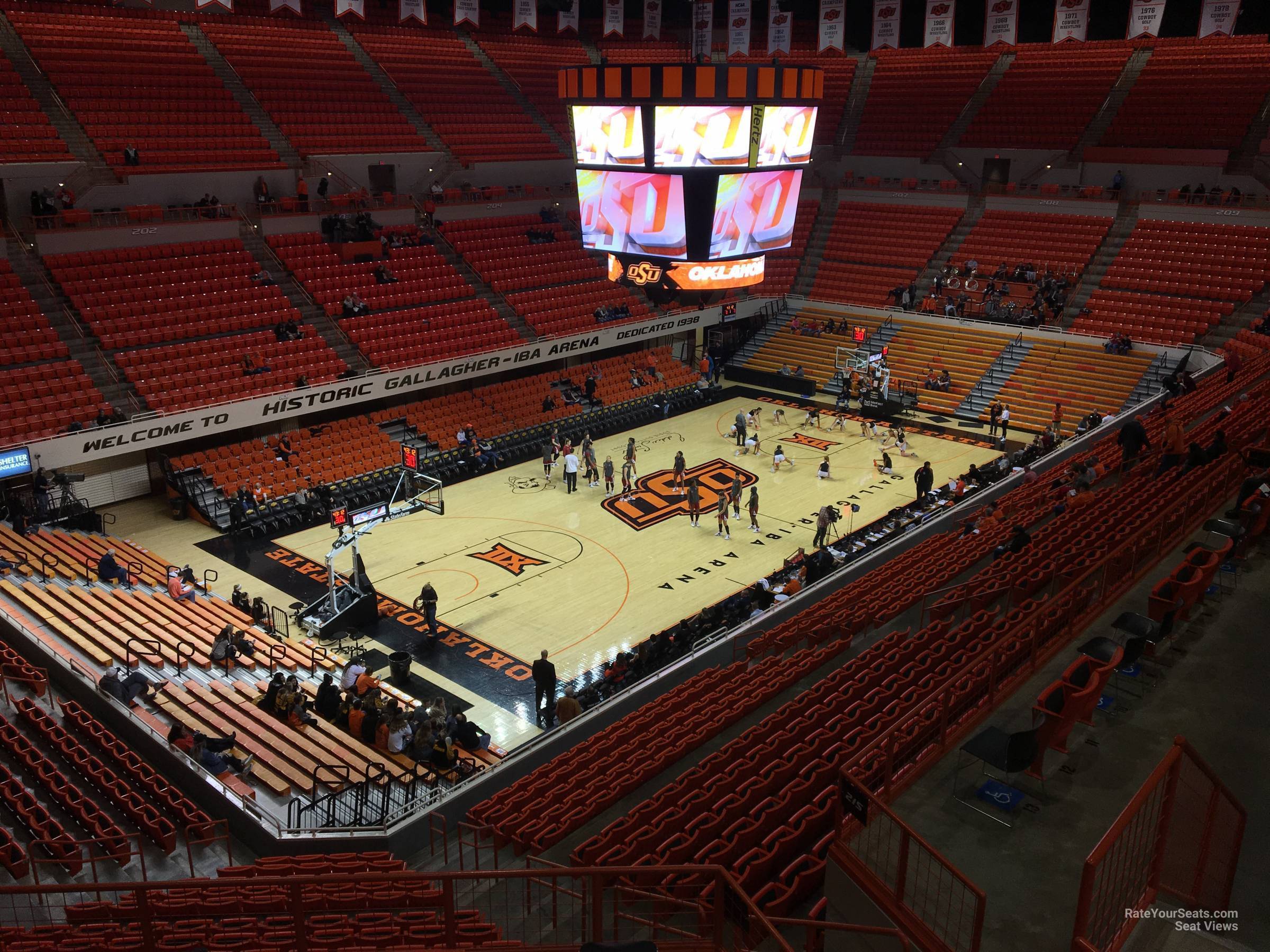 Section 321 at Gallagher-Iba Arena - RateYourSeats.com