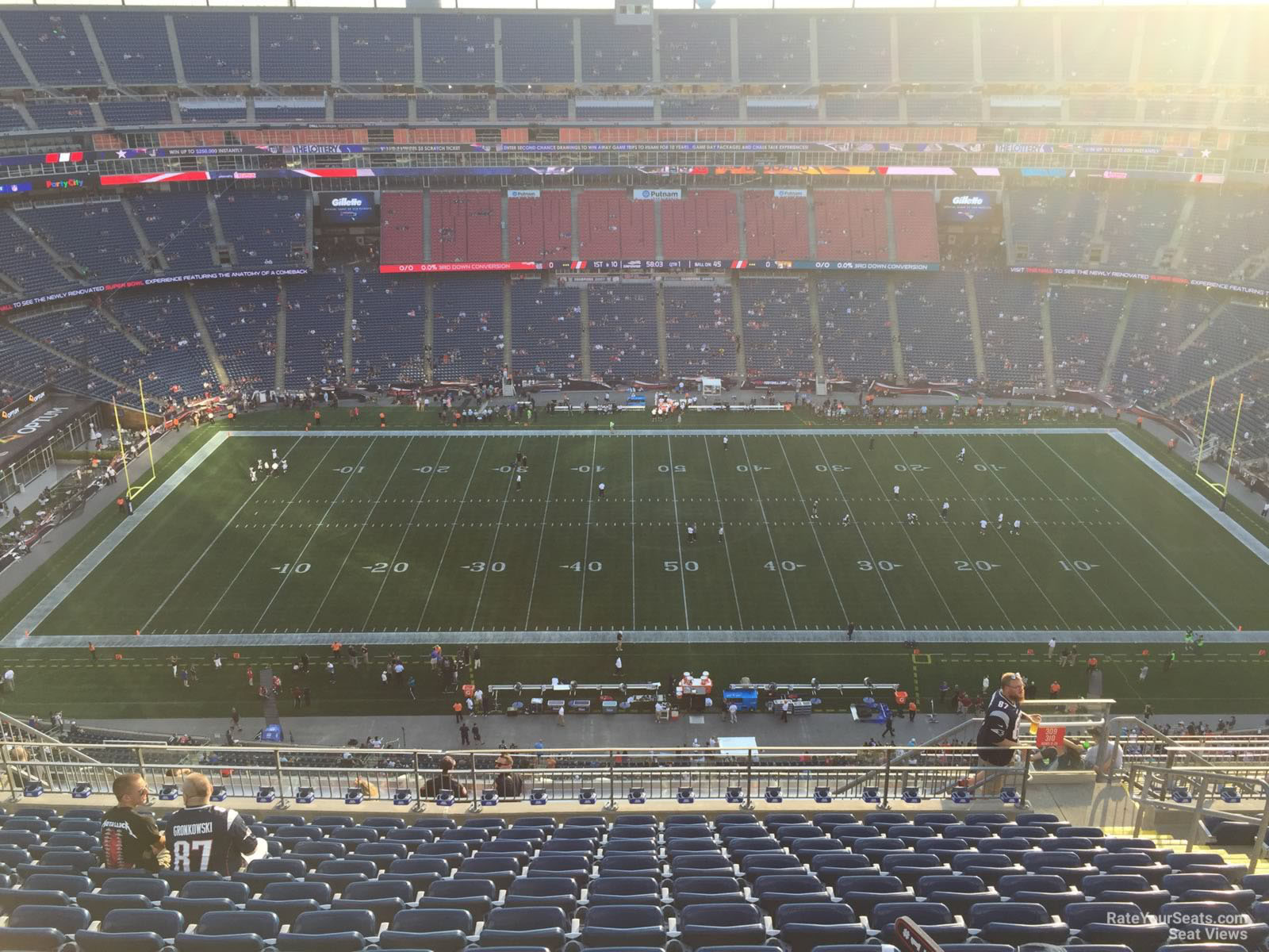 Section 310 at Gillette Stadium - RateYourSeats.com