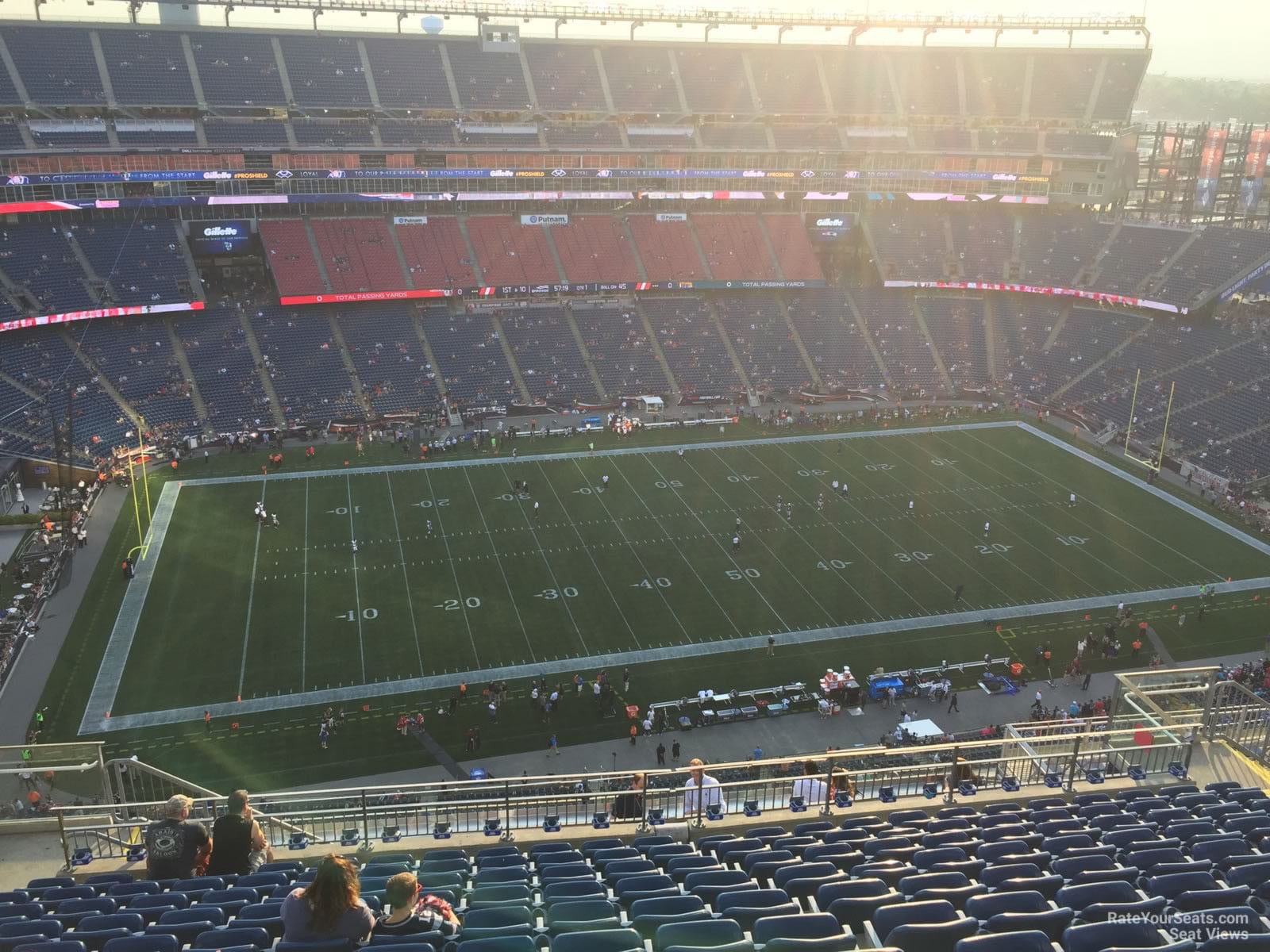 Section 312 at Gillette Stadium - RateYourSeats.com