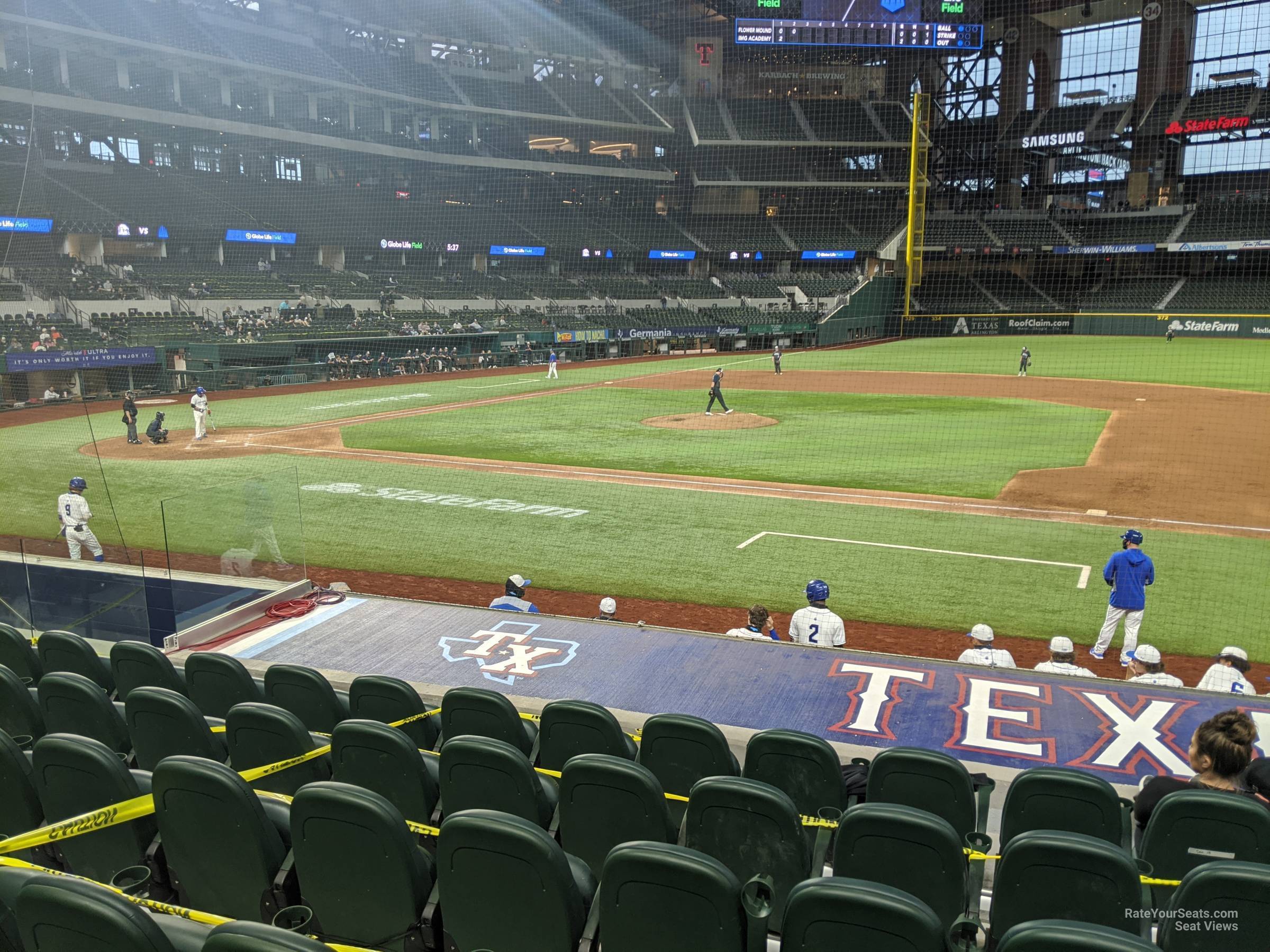 Section 18 at Globe Life Field - RateYourSeats.com