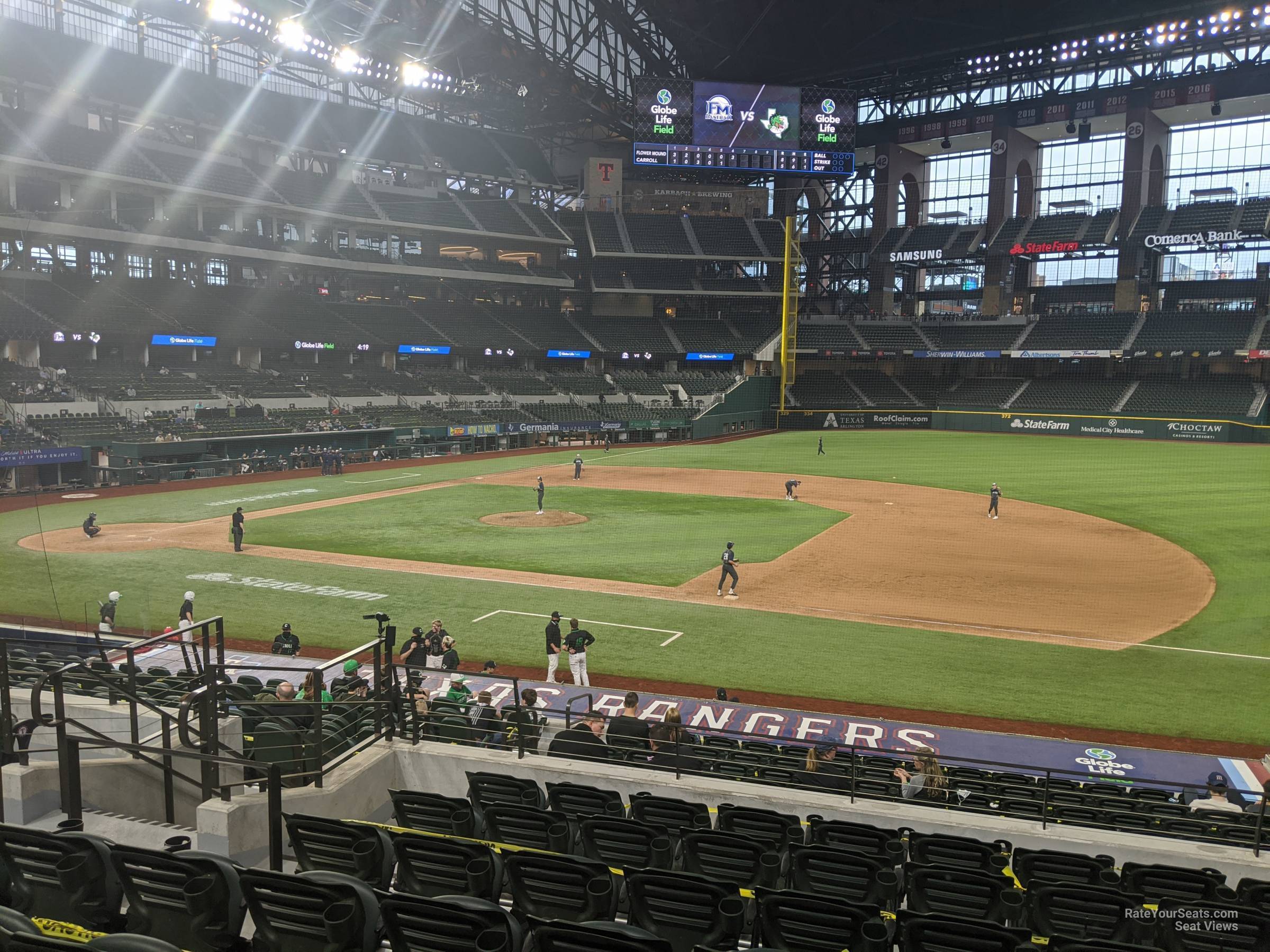 Section 20 at Globe Life Field - RateYourSeats.com