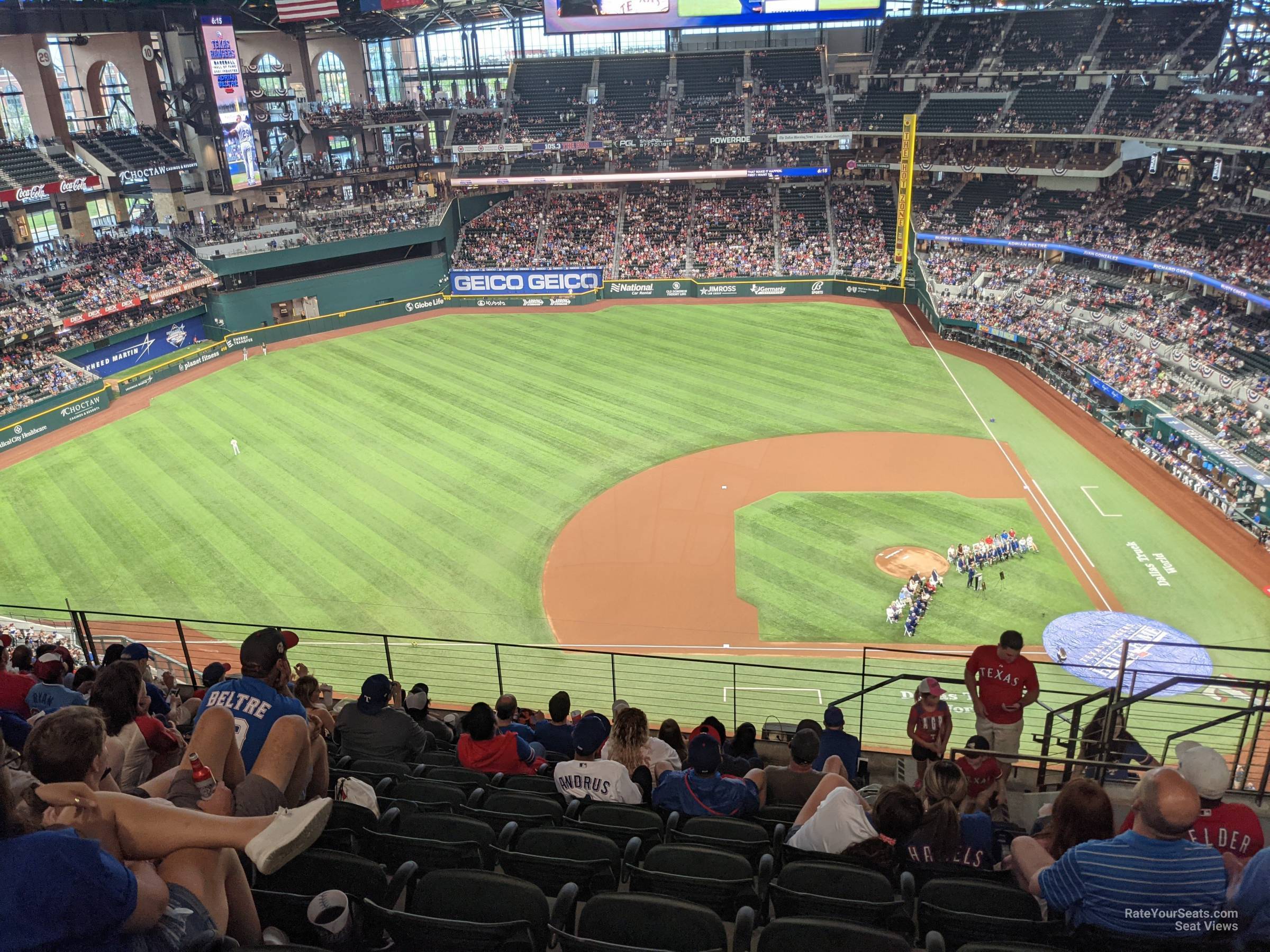 Section 307 at Globe Life Field - RateYourSeats.com