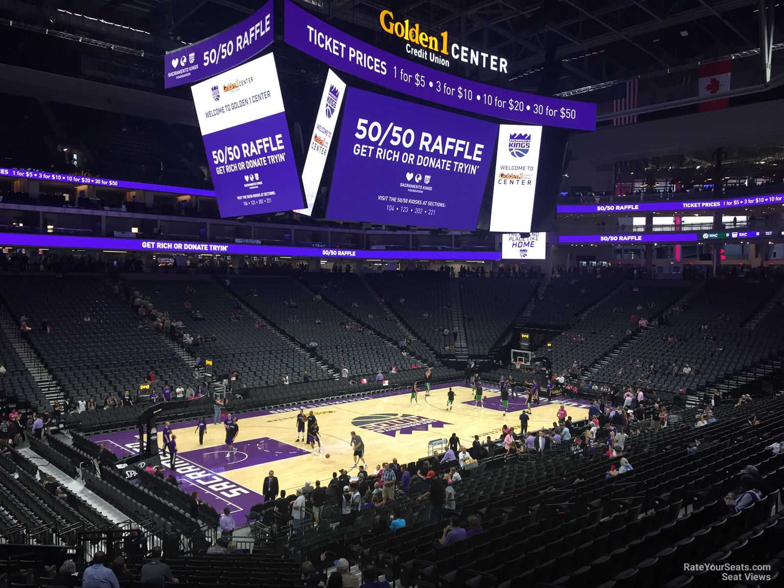 Golden 1 Center Section 110 - Sacramento Kings - RateYourSeats.com