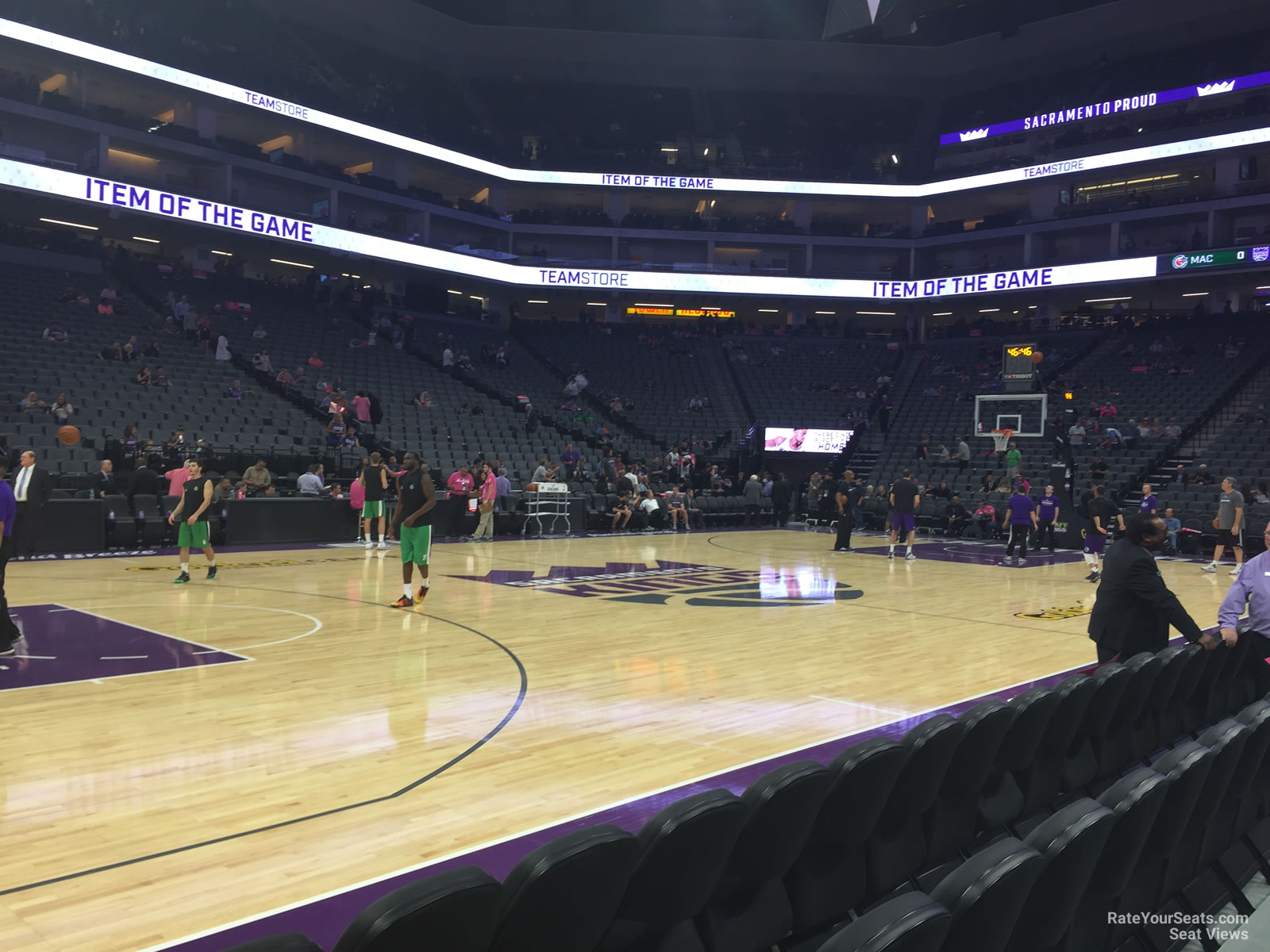 Courtside 8 at Golden 1 Center - Sacramento Kings - RateYourSeats.com