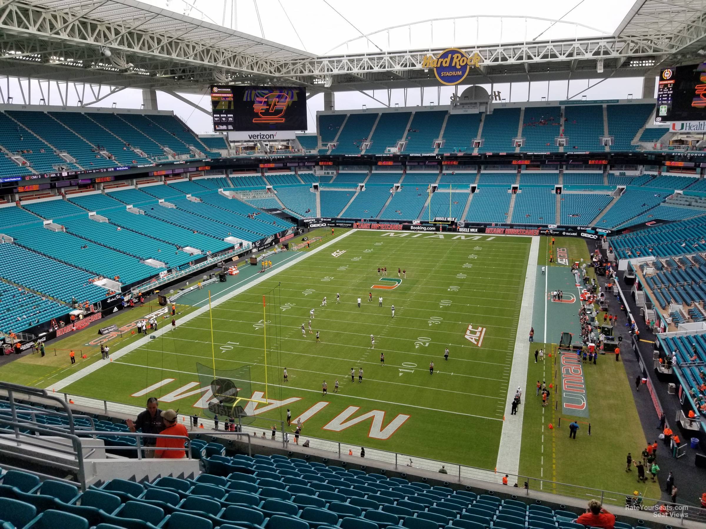 Section 302 at Hard Rock Stadium - RateYourSeats.com