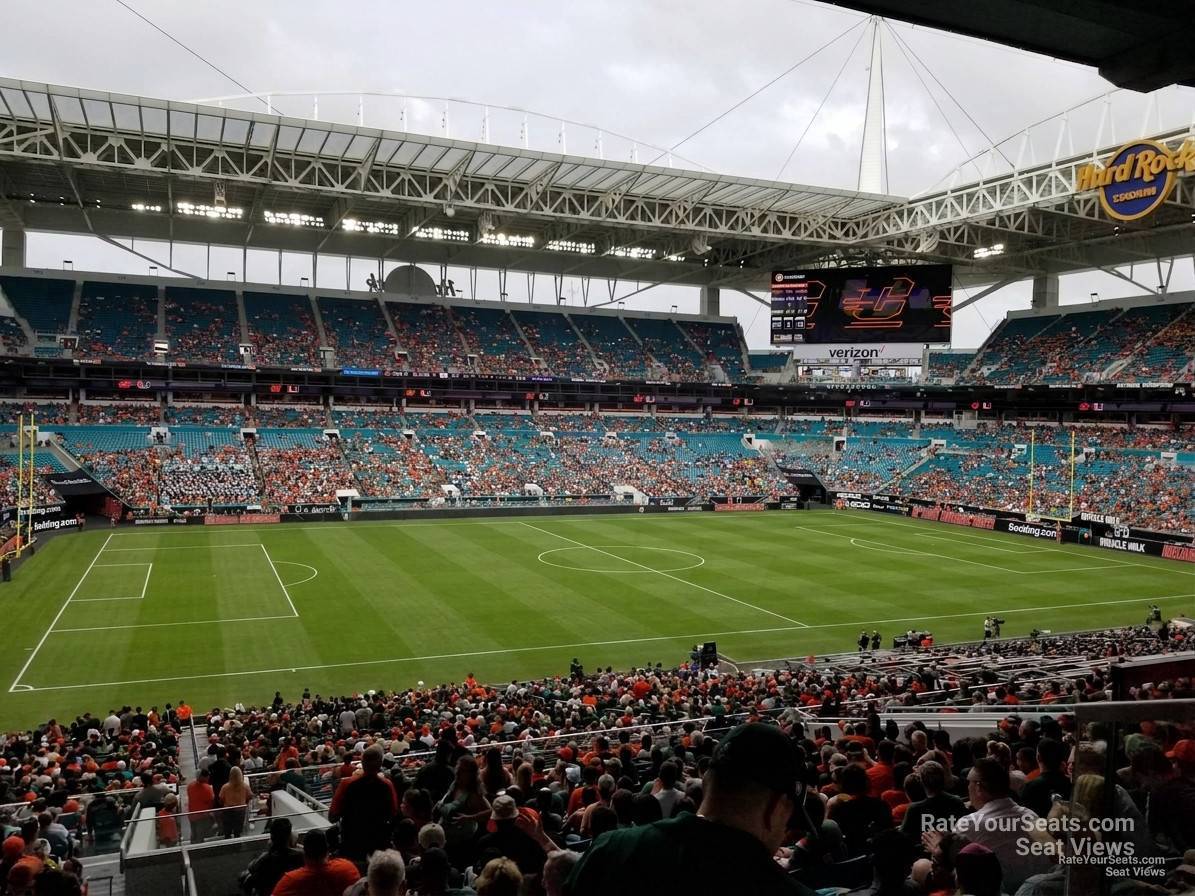 Section 250 at Hard Rock Stadium - RateYourSeats.com