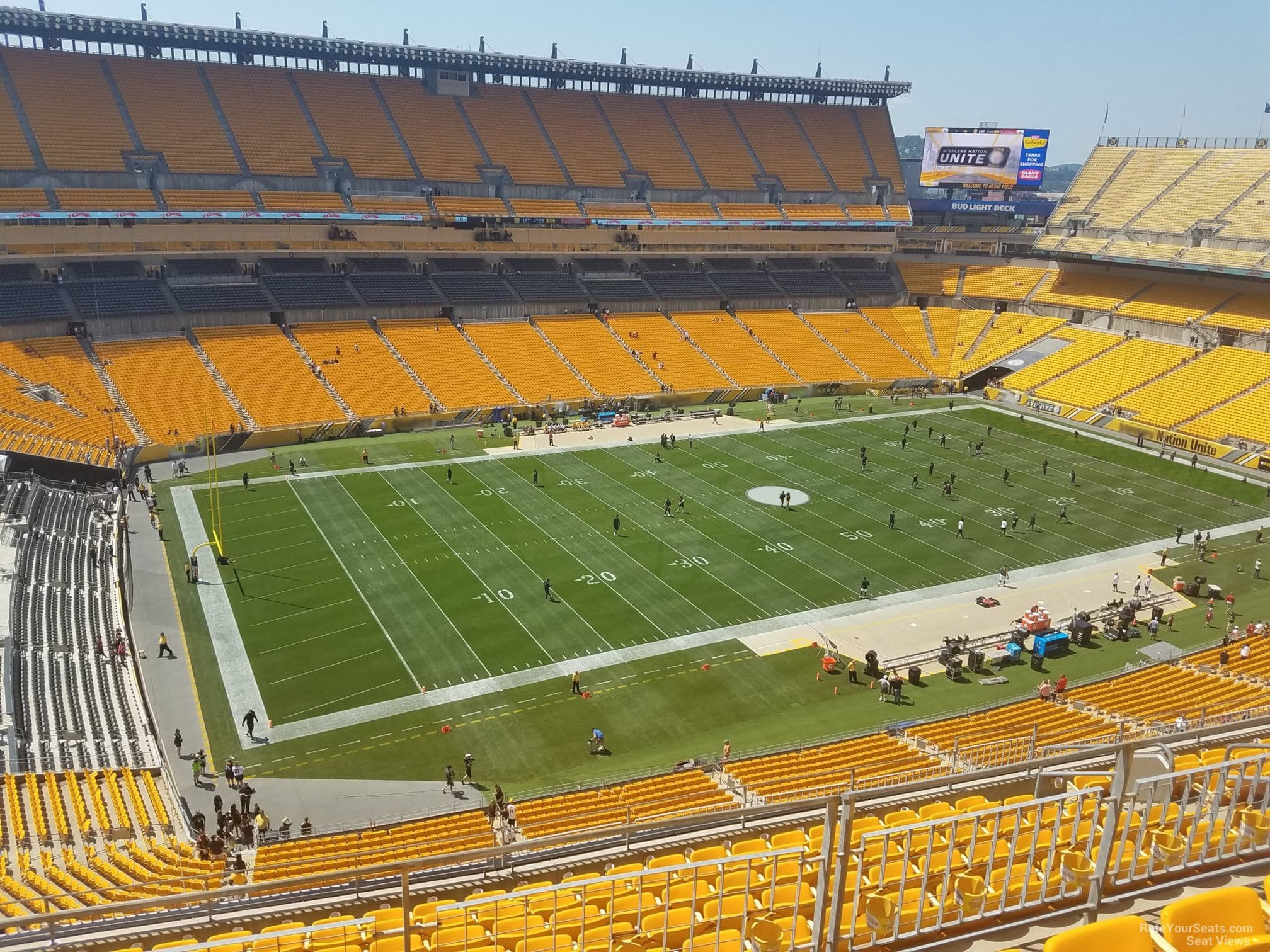 Heinz Field Seating Chart With Row Numbers | Cabinets Matttroy
