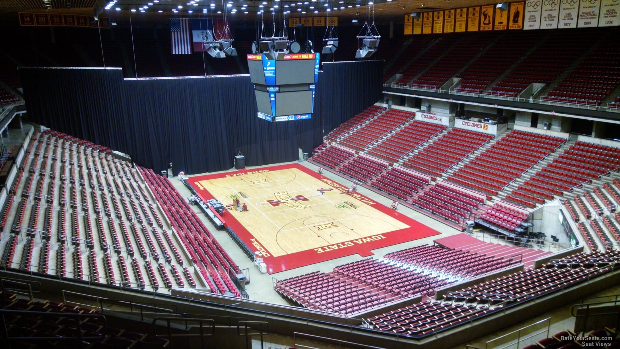 Section 204 at Hilton Coliseum - RateYourSeats.com