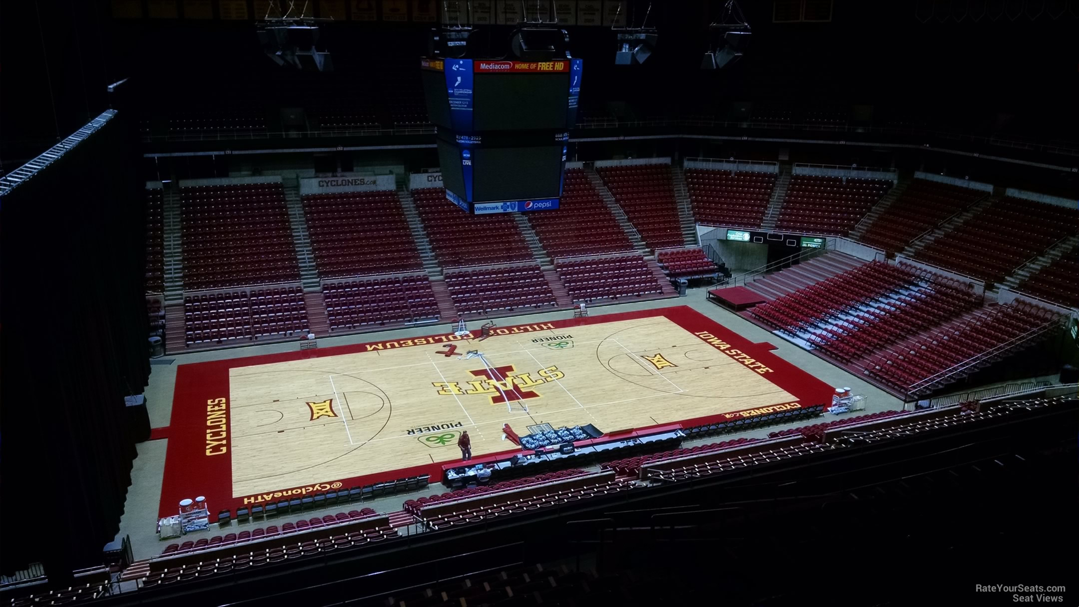 Section 213 at Hilton Coliseum - RateYourSeats.com