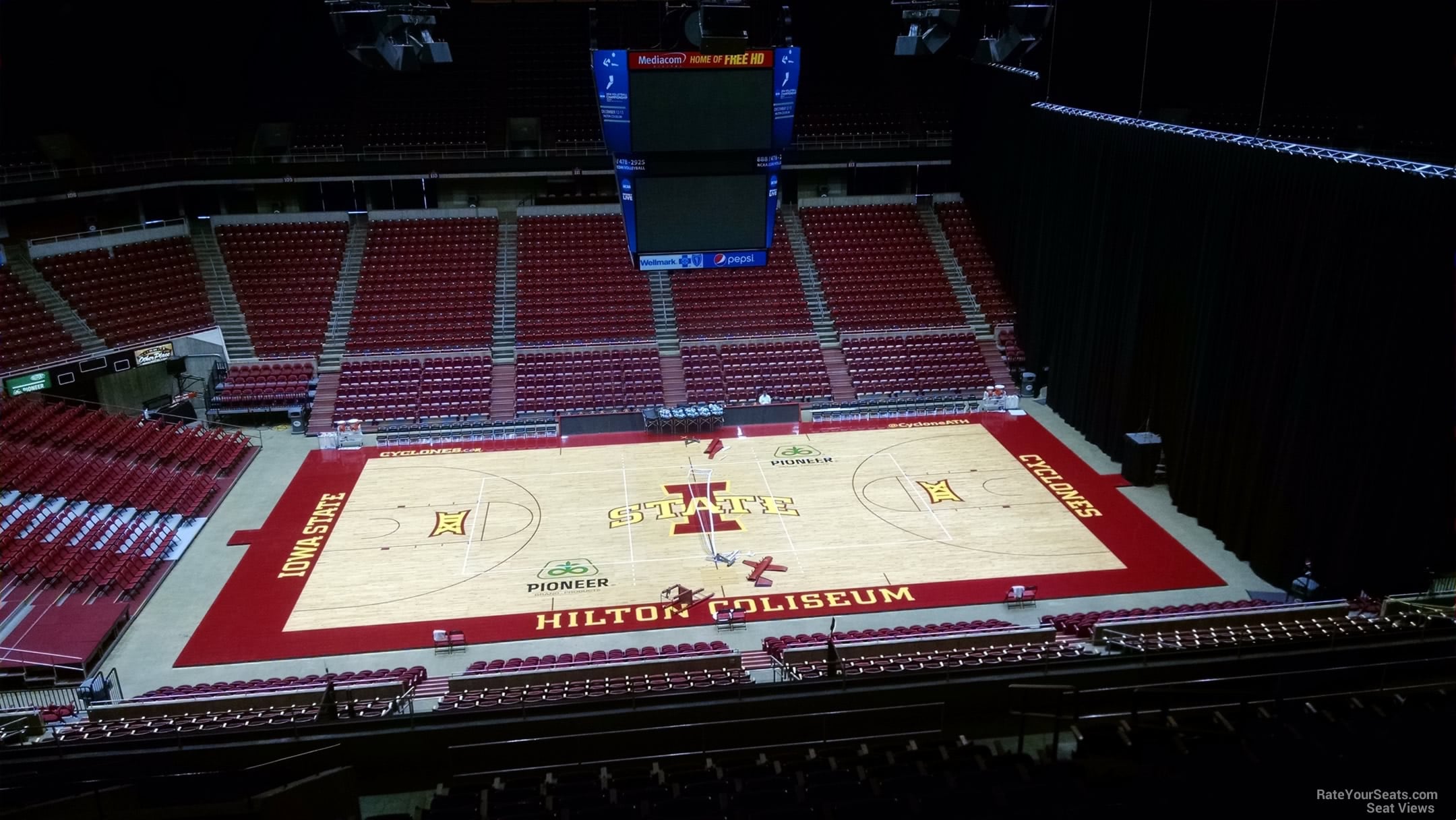 Section 233 at Hilton Coliseum - RateYourSeats.com