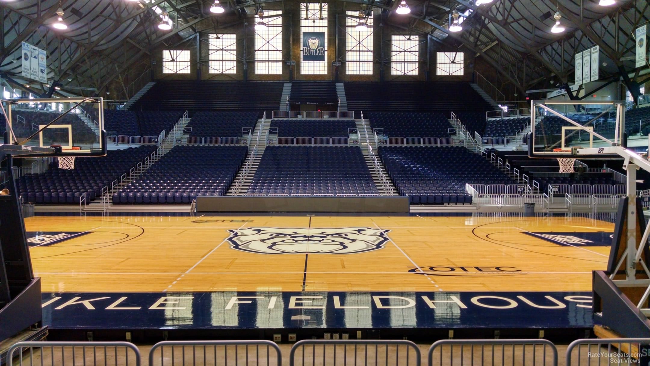 Section 118 at Hinkle Fieldhouse - RateYourSeats.com
