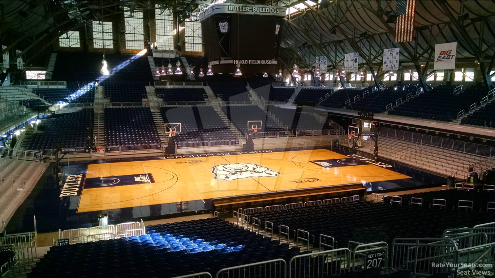 Section 207 at Hinkle Fieldhouse - RateYourSeats.com